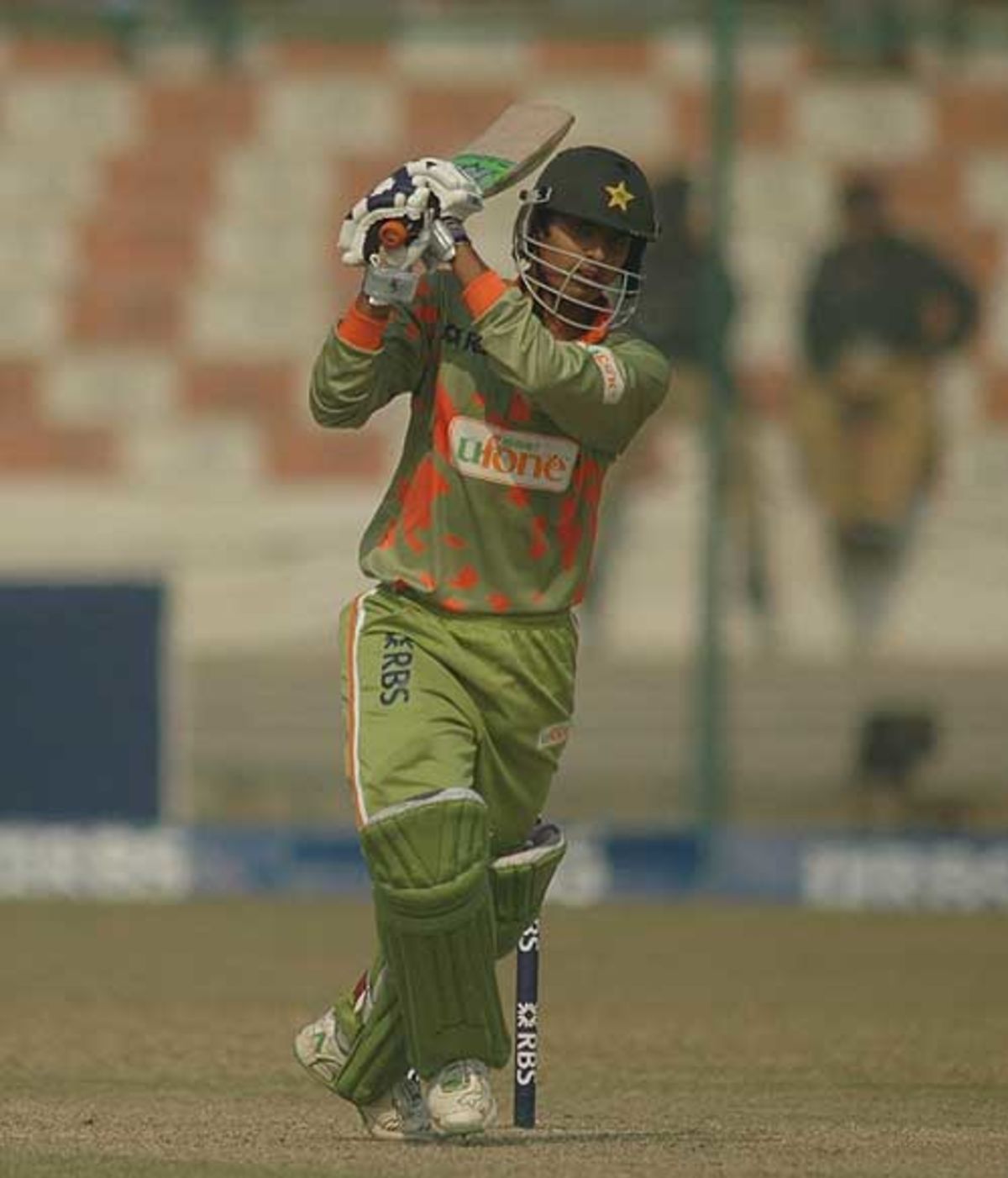 Umar Amin drives during his innings of 77 | ESPNcricinfo.com
