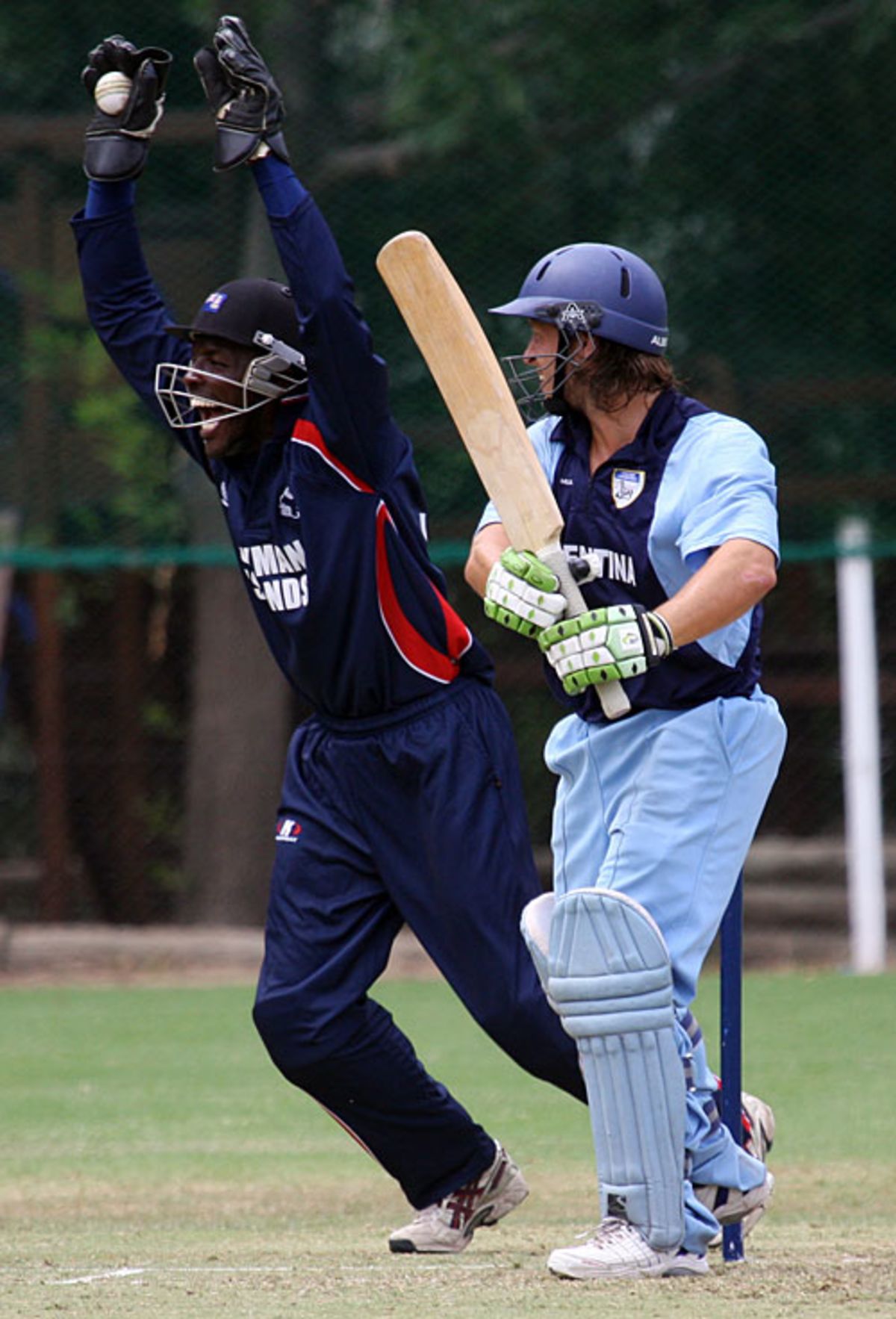 Ryan Bovell takes a diving catch to dismiss Hamish Barton ...