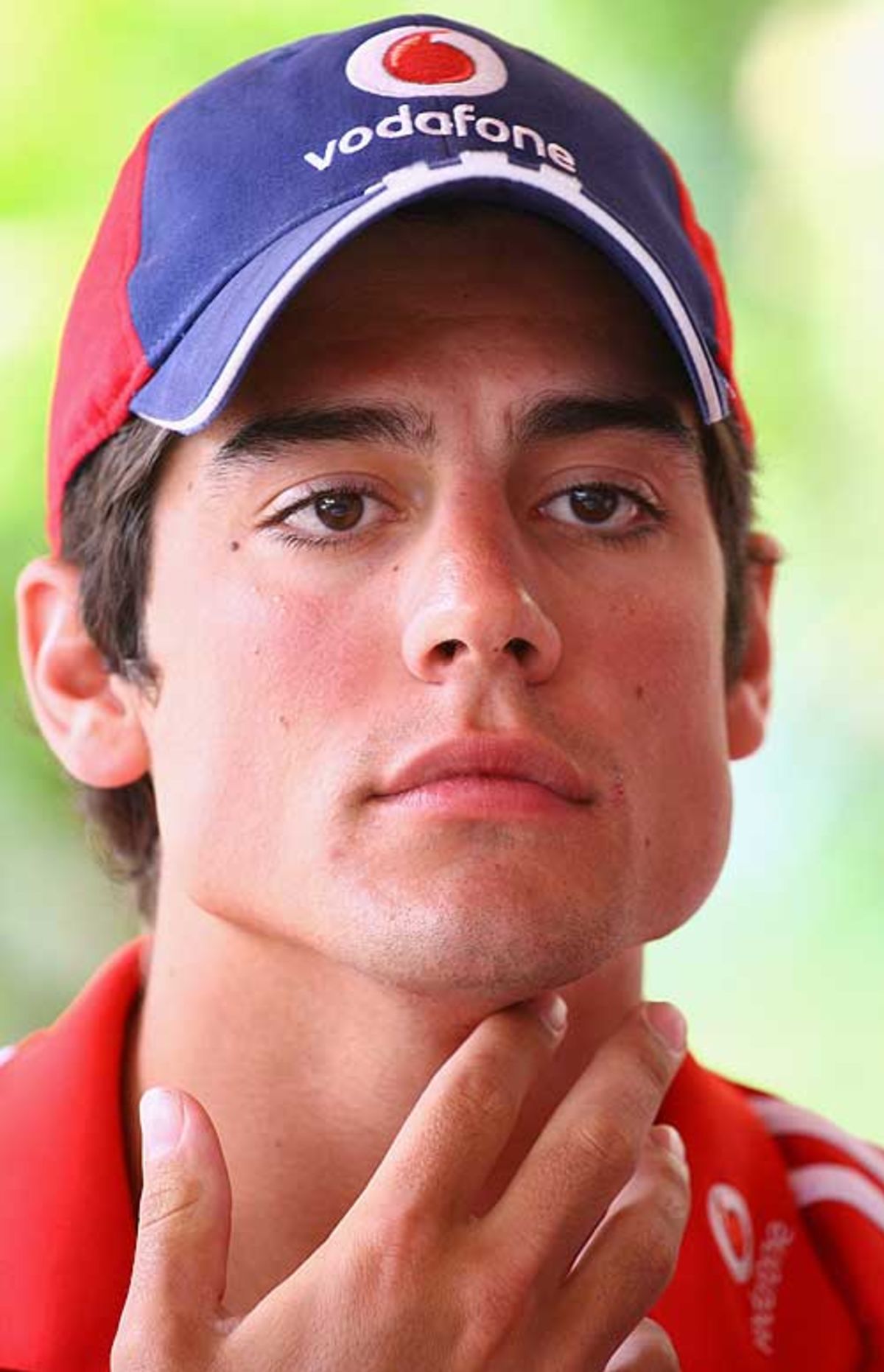 Callum Ferguson and Cameron White address a press conference ...