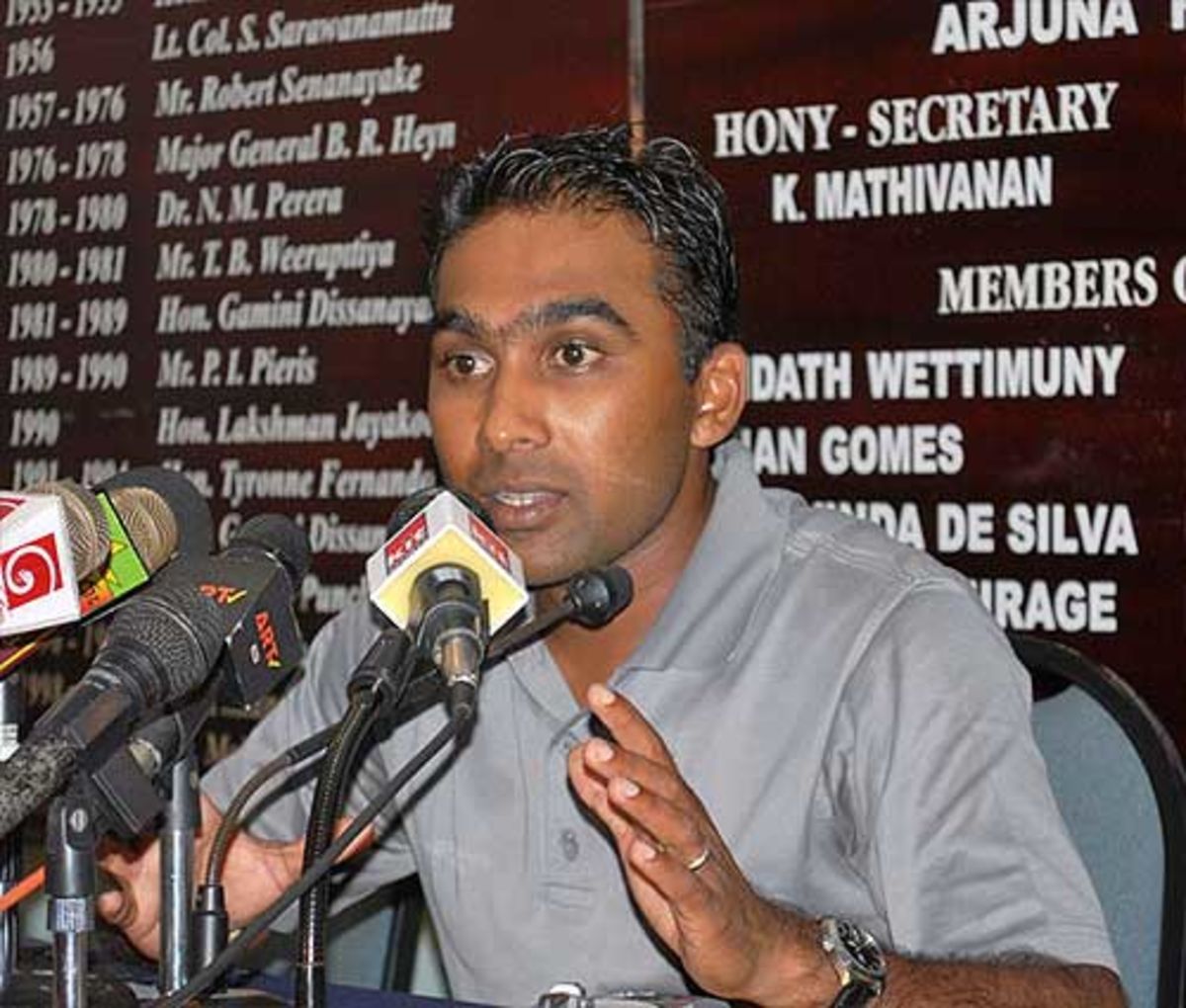 Mahela Jayawardene speaks to the media in Colombo | ESPNcricinfo.com Mahela Jayawardene speaks to the media in Colombo | ESPNcricinfo.com