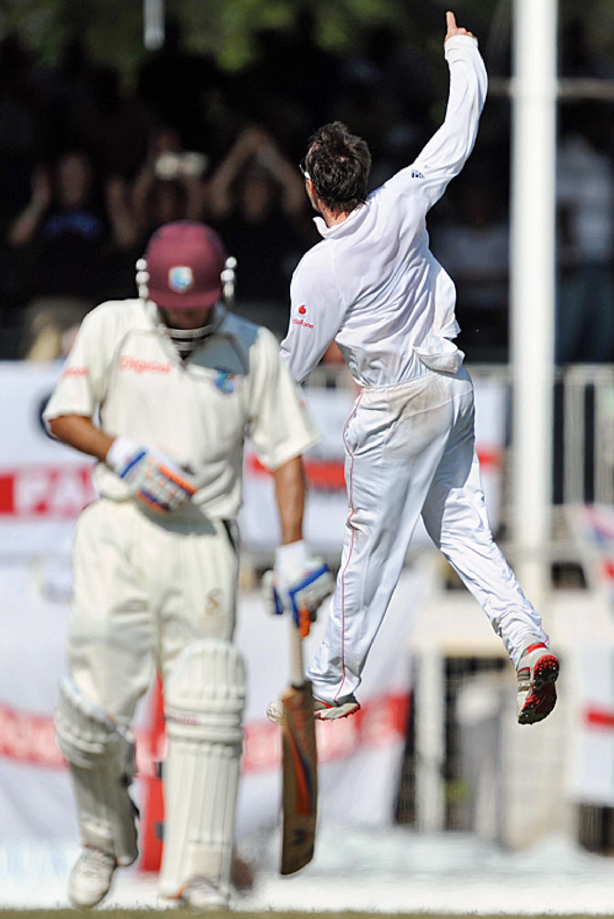Graeme Swann celebrates another West Indian wicket | ESPNcricinfo.com