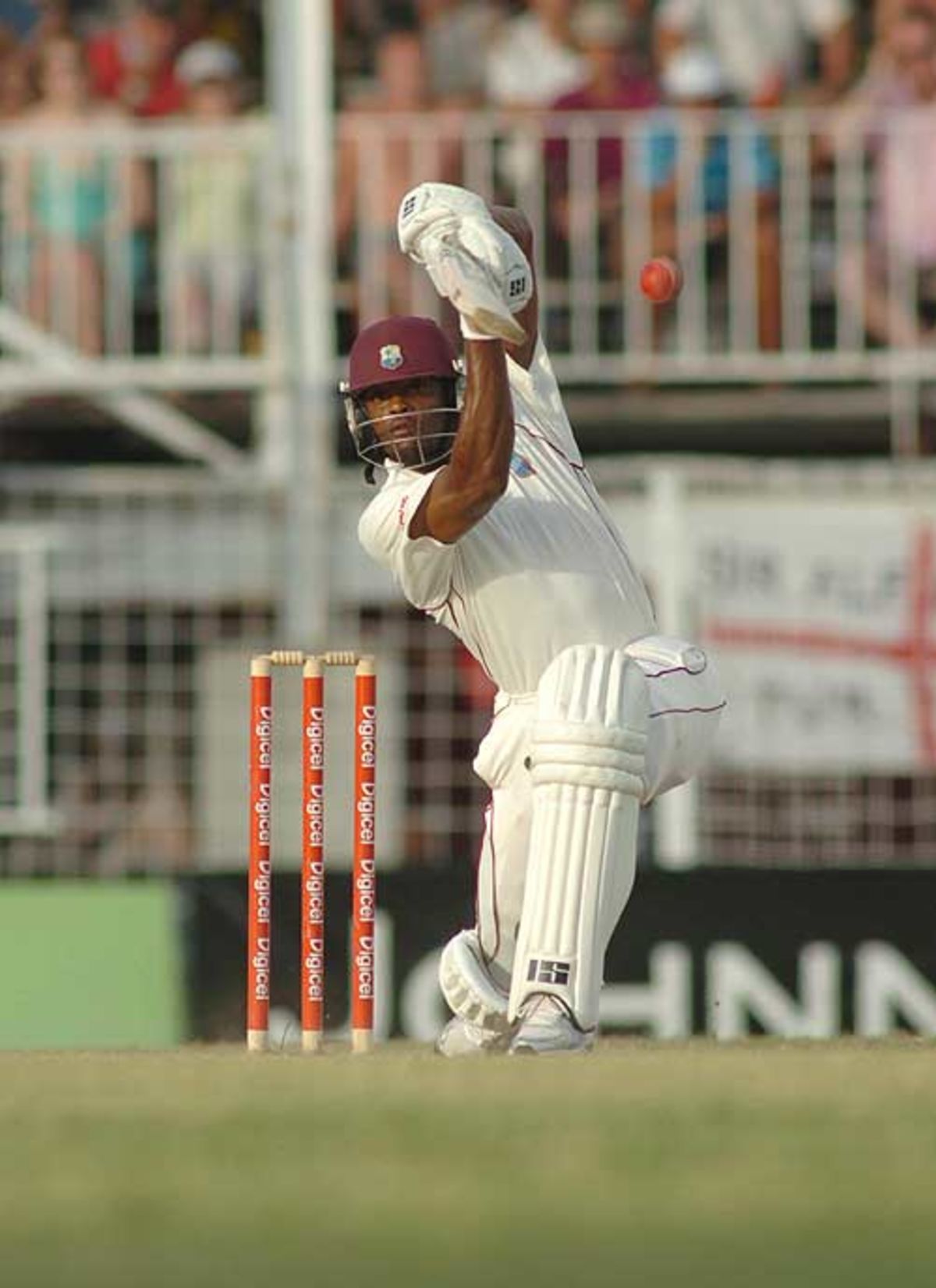 Daren Powell was the unlikely hero with the bat for the West Indies ...