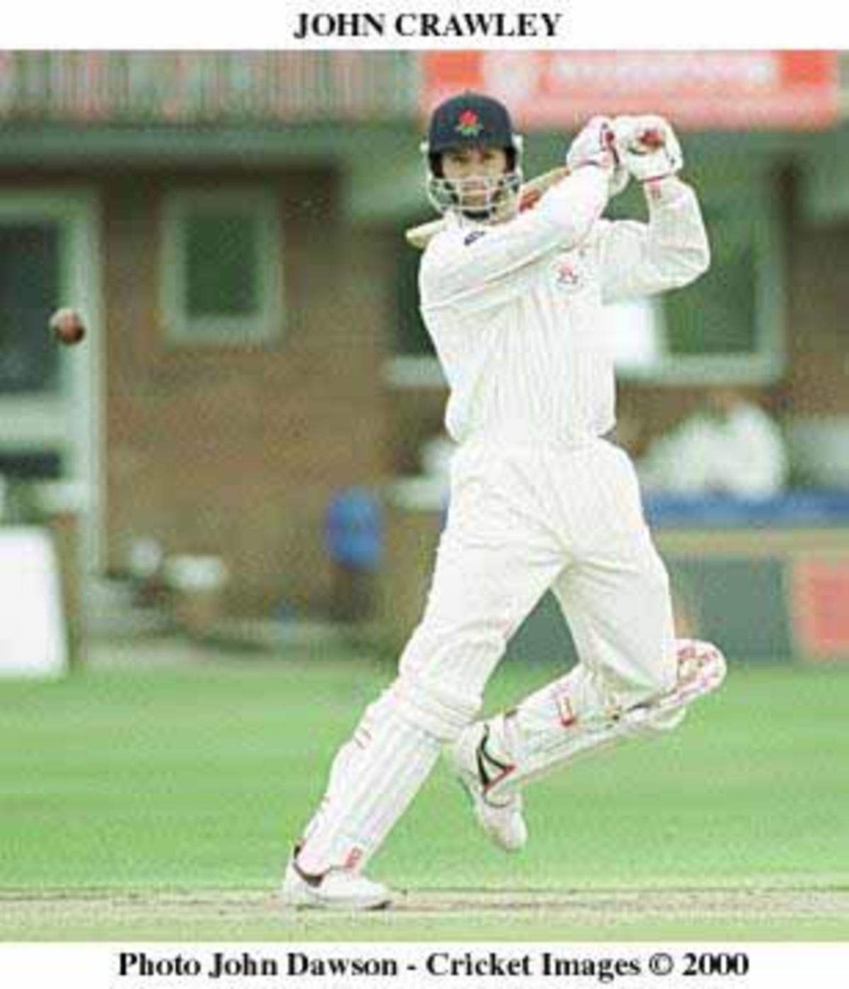 John Crawley batting at Derbys 2000 in the Benson and Hedges ...