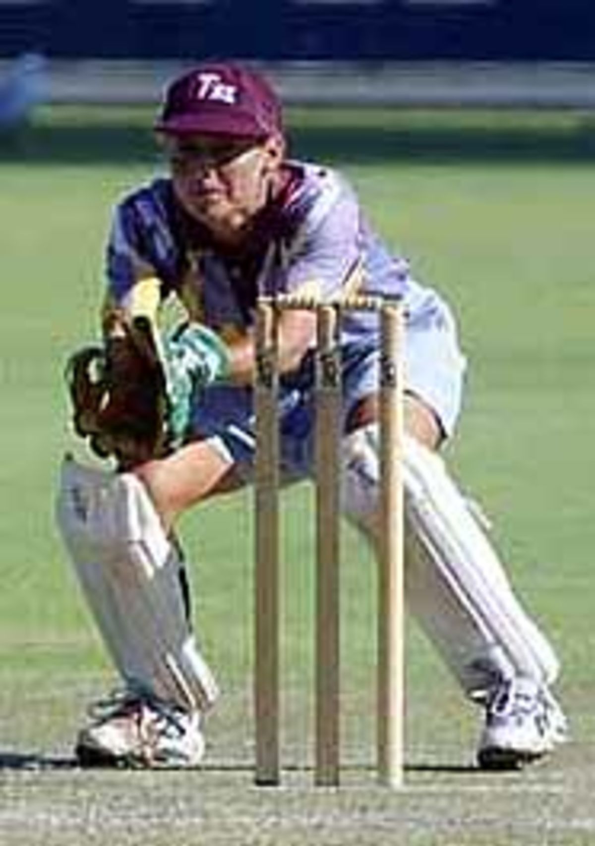 Queensland keeper Julia Price ; Action Portrait | ESPNcricinfo.com