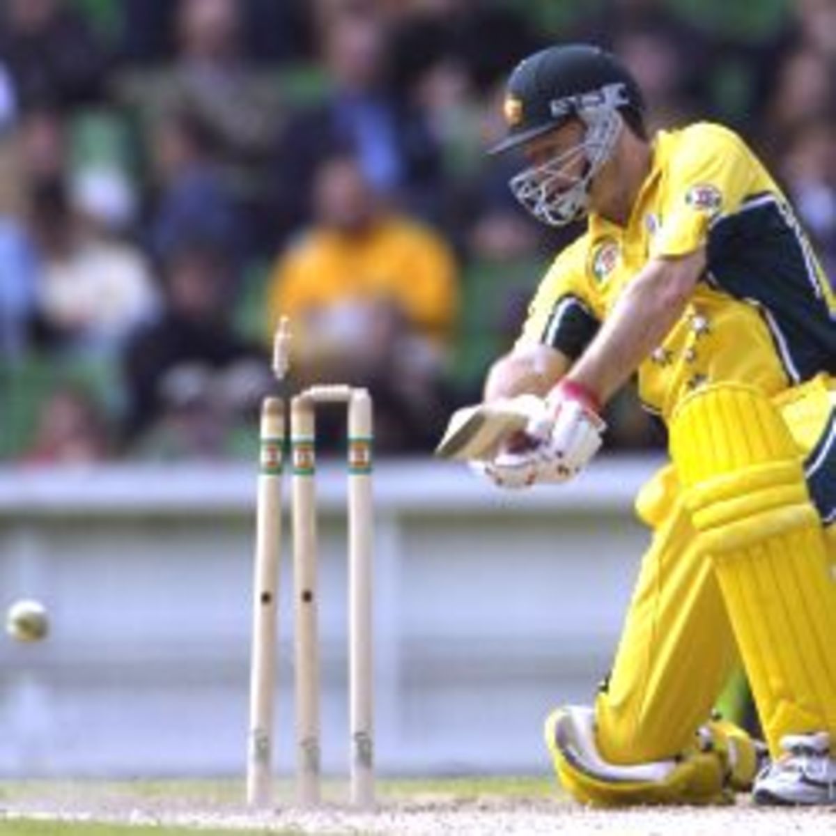 Steve Waugh is bowled | ESPNcricinfo.com