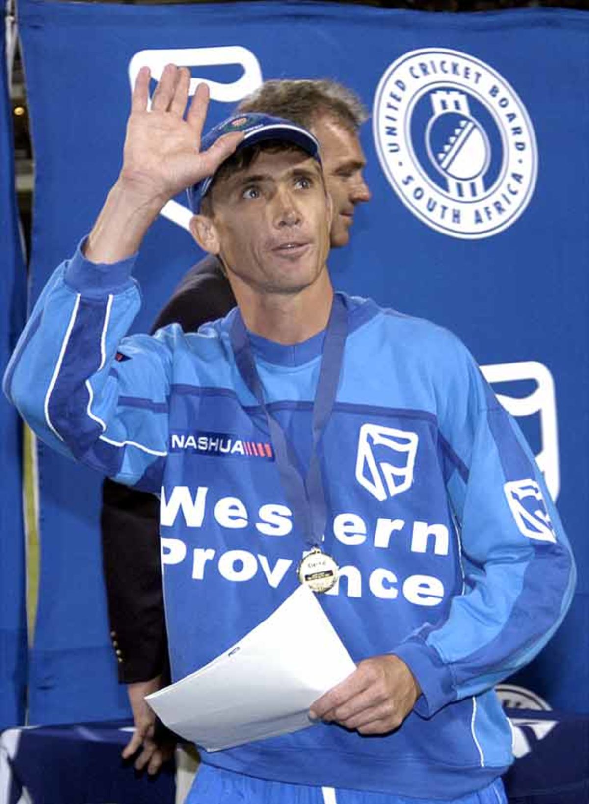 Man of the Series Alan Dawson | ESPNcricinfo.com