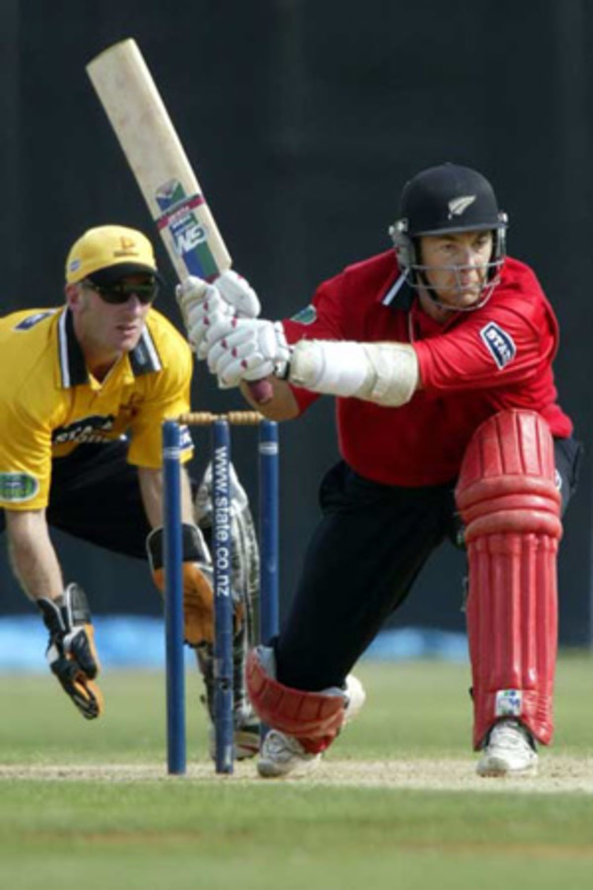 Chris Nevin watchfully defends | ESPNcricinfo.com