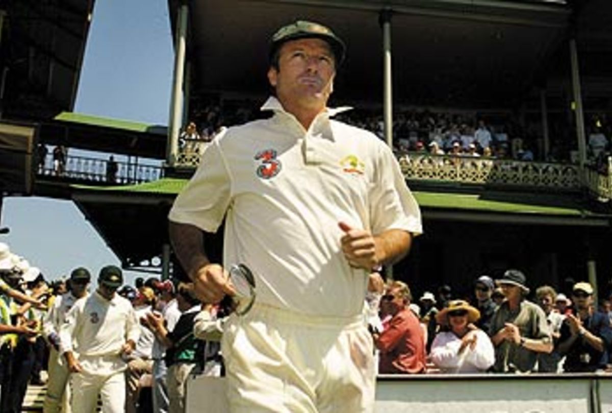 Steve Waugh walking back after being dismissed | ESPNcricinfo.com