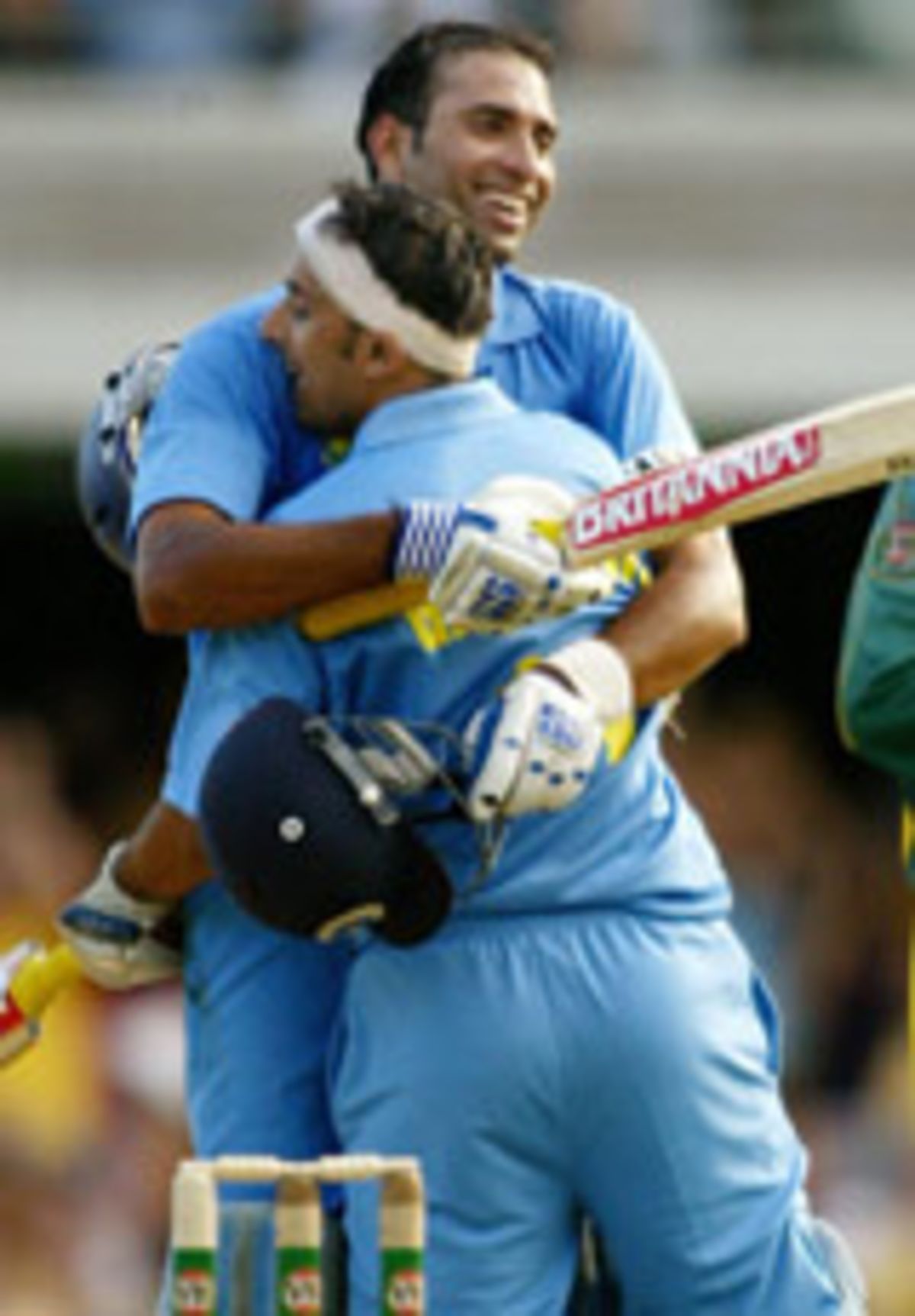 VVS Laxman celebrates a last-ball century | ESPNcricinfo.com