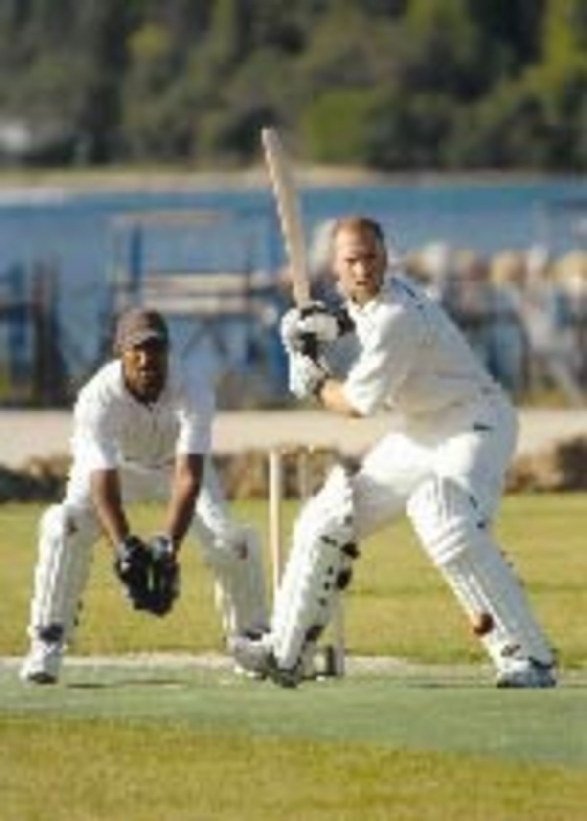 Michael Dighton on the attack | ESPNcricinfo.com