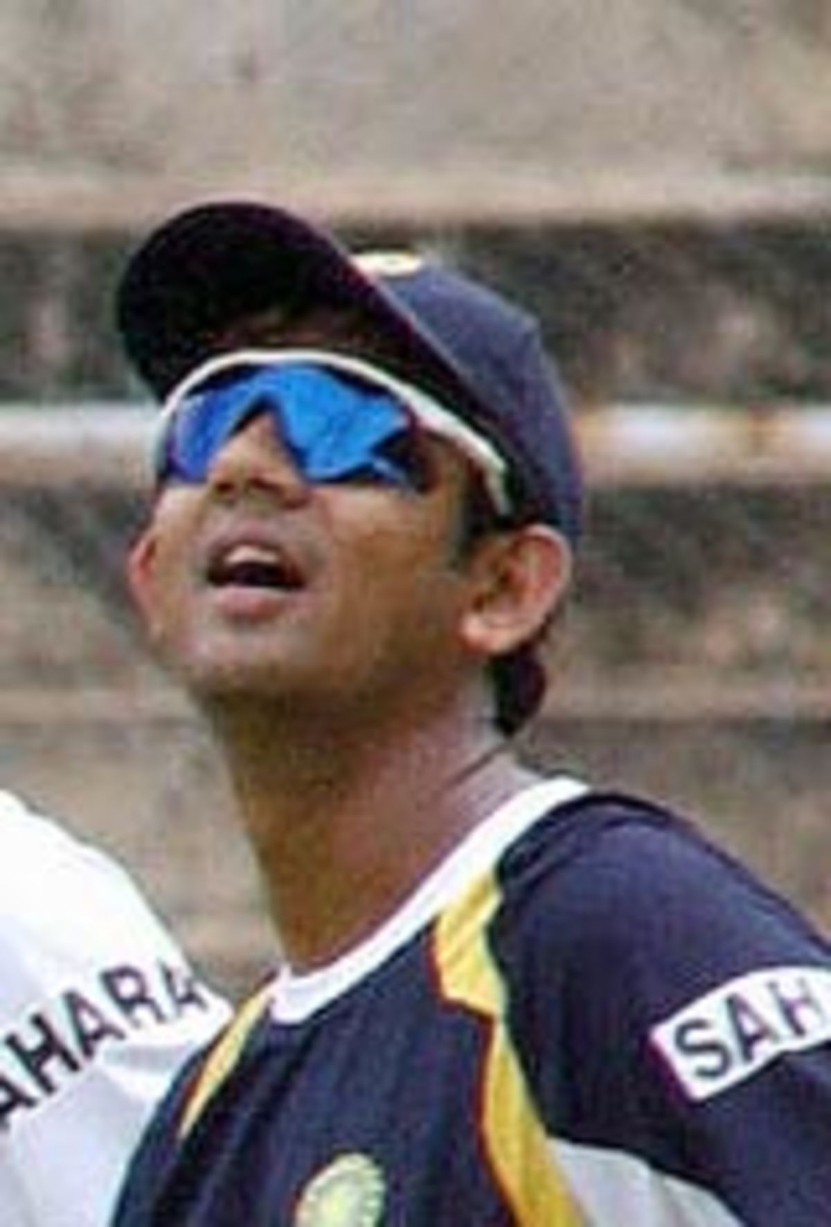 Sairaj Bahutule looks up | ESPNcricinfo.com