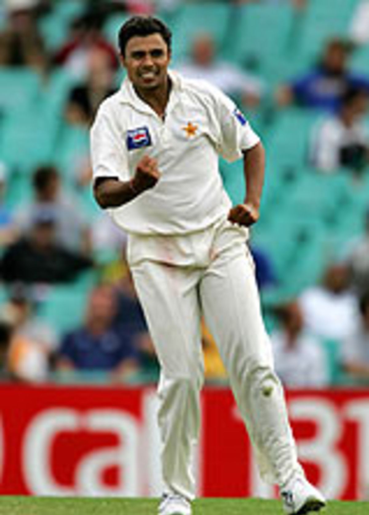 Danish Kaneria celebrates | ESPNcricinfo.com Danish Kaneria celebrates | ESPNcricinfo.com