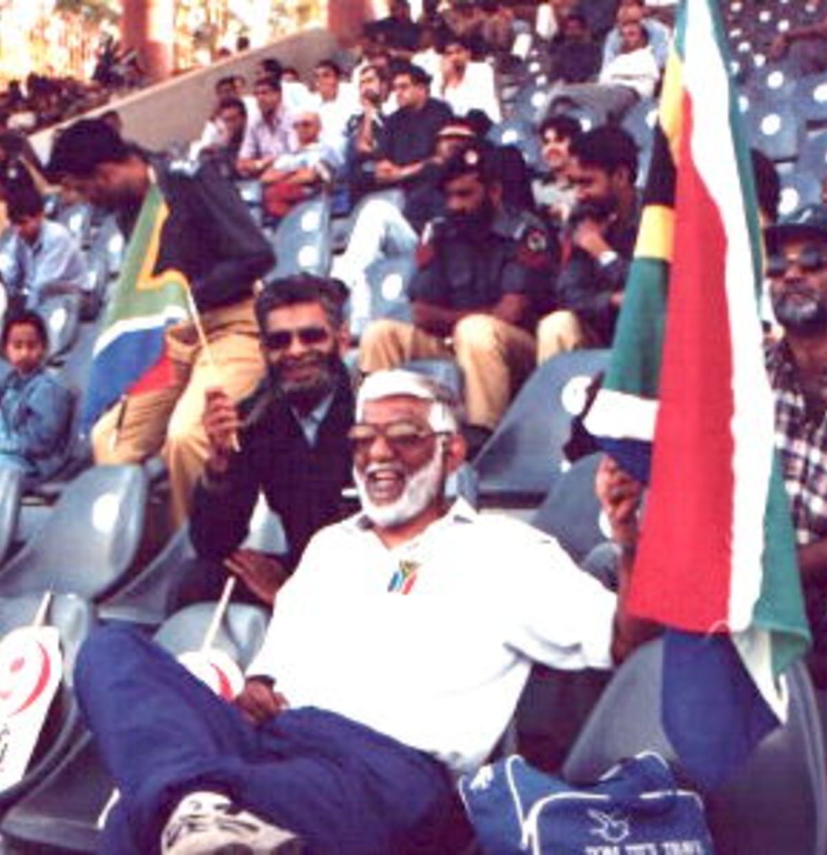 Dr. Moosa Motara and friends. | ESPNcricinfo.com