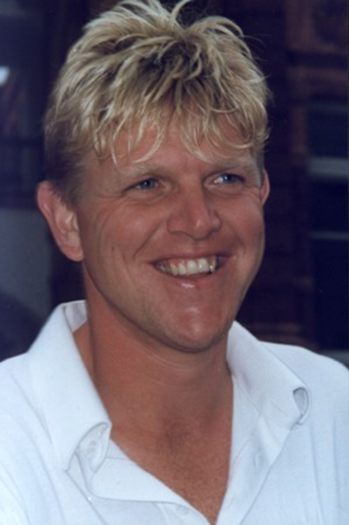 Peter Martin, after winning the 1996 NatWest Trophy with Lancashire ...