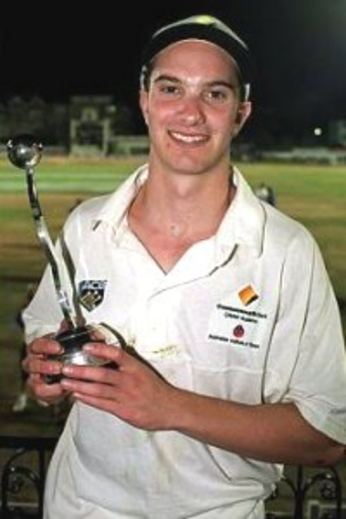 Michael Klinger with the NatWest Under-19s trophy, 1999 | ESPNcricinfo.com