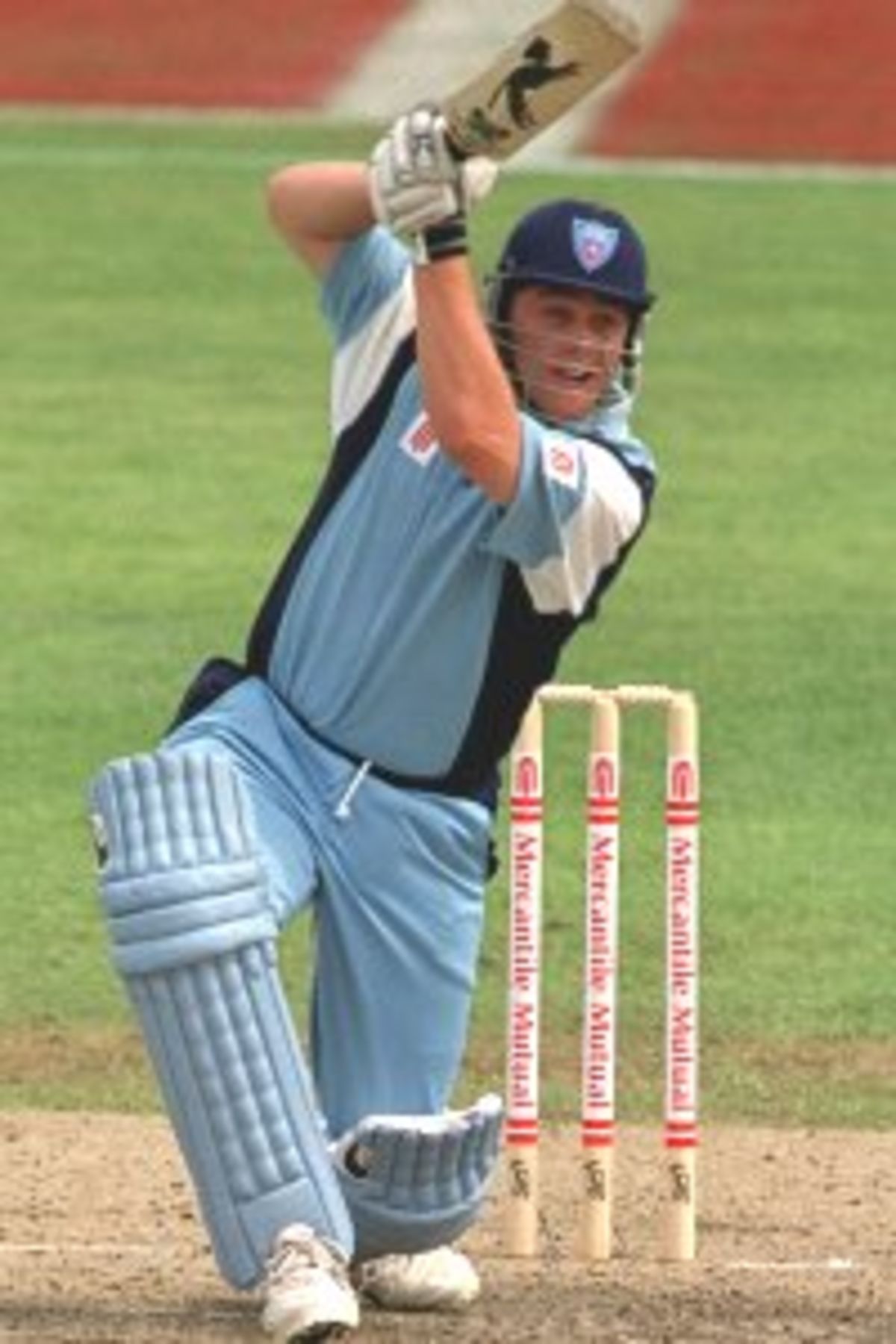 Mark Higgs batting, New South Wales v Victoria, MM Cup, 1999/00 ...