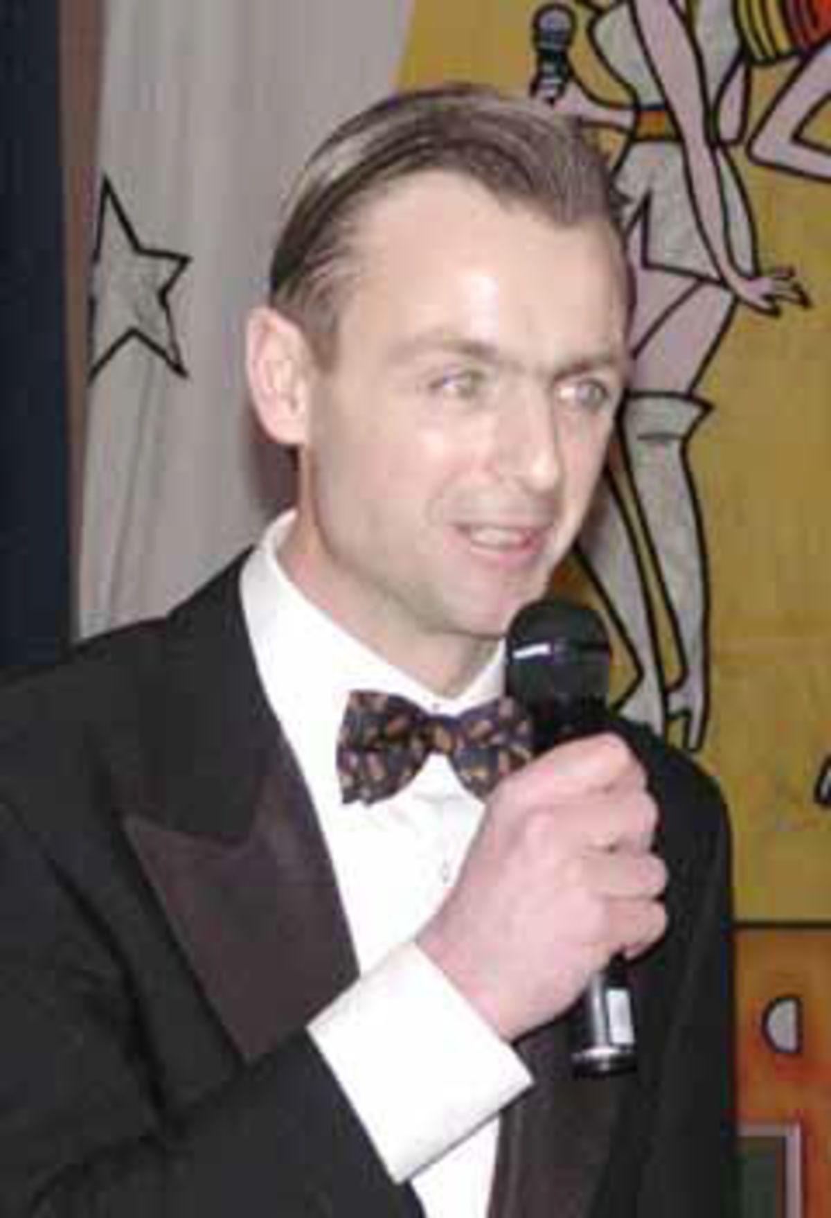 John Stephenson at his Benefit 2001 launch | ESPNcricinfo.com