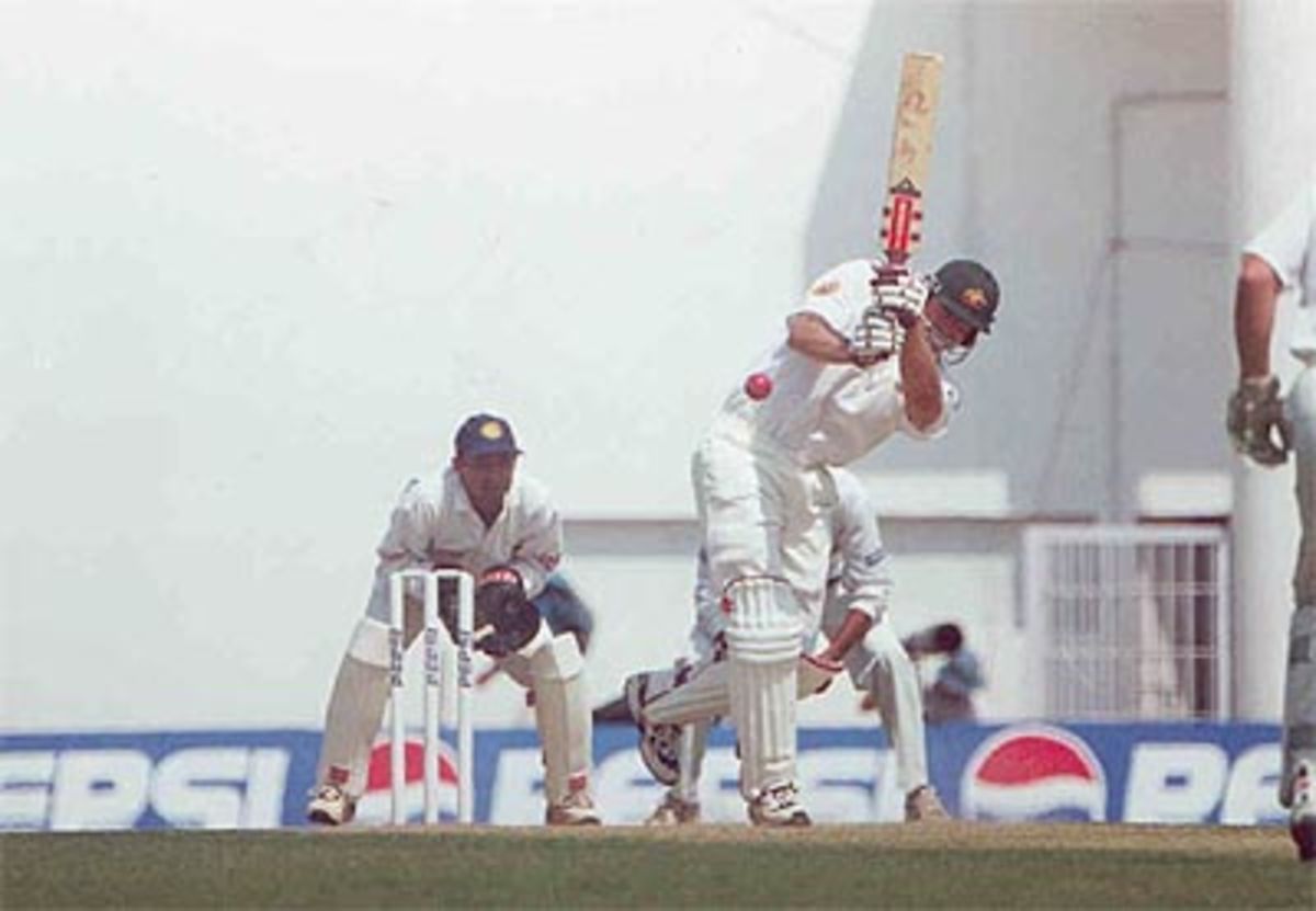 Sadagoppan Ramesh plays a delicate cut to backward point | ESPNcricinfo.com