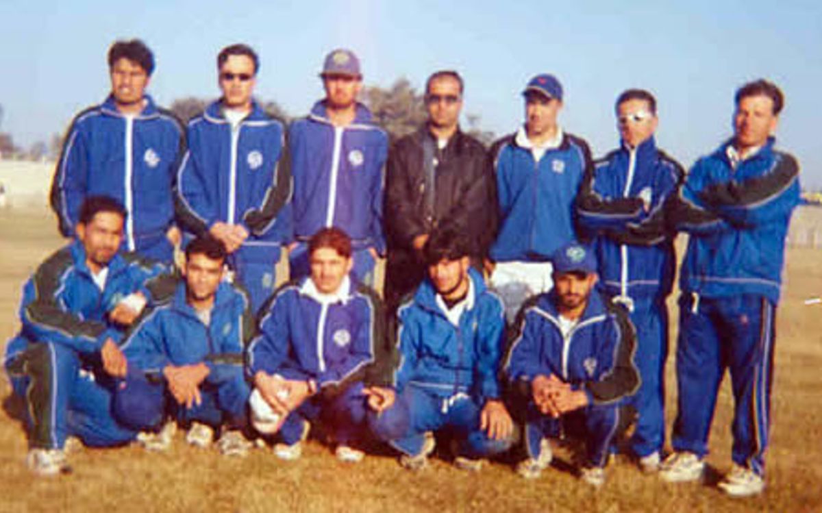 Afghan team group photo with the DCO of Rahim Yar Khan | ESPNcricinfo.com