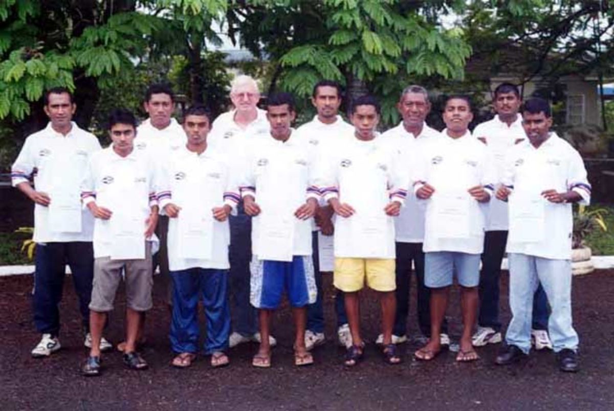 Children in action at Namaka public school, 2002 | ESPNcricinfo.com