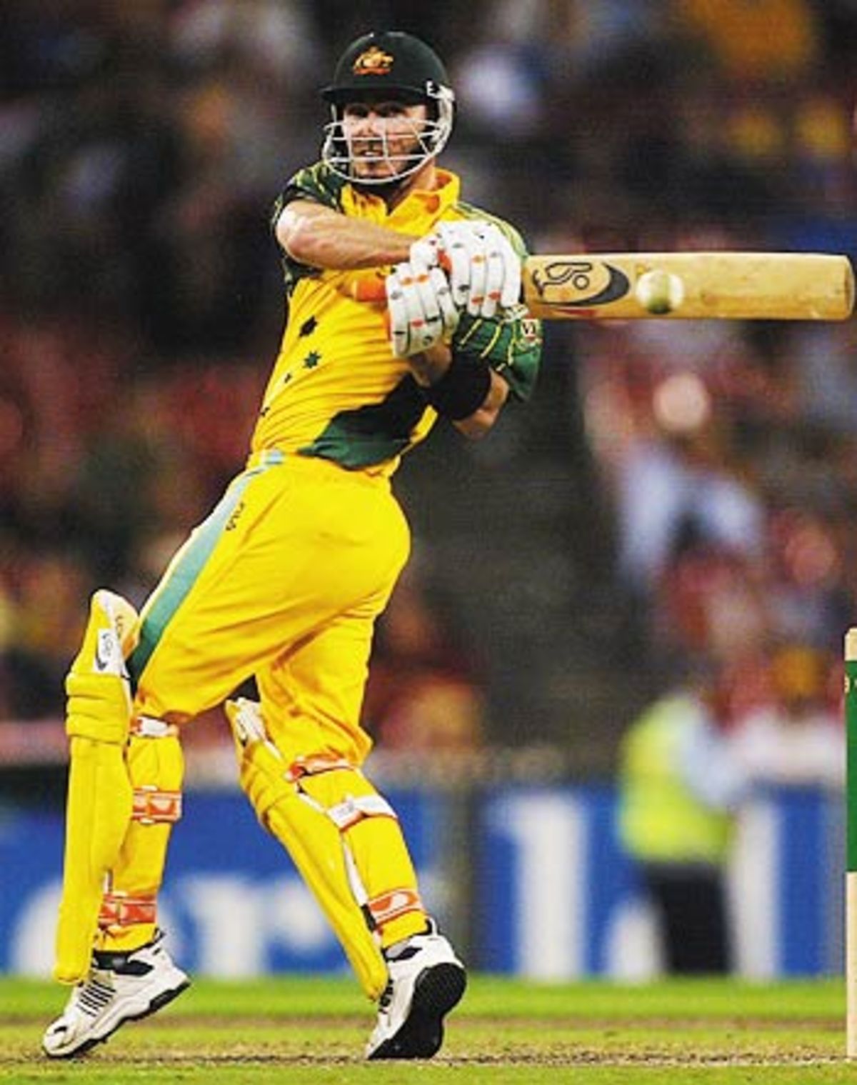 Damien Martyn applies the finishing touches as Australia romp home ...