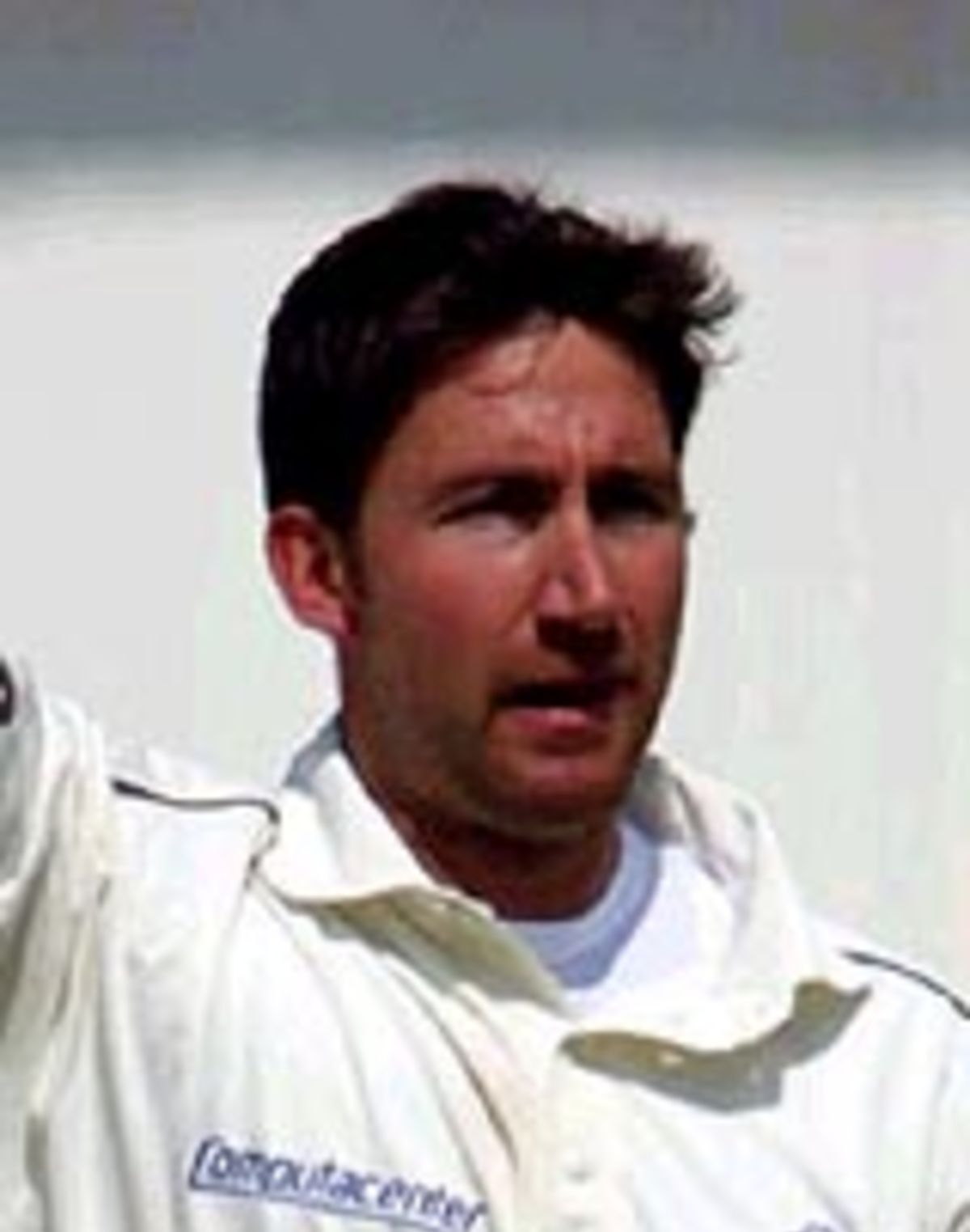 Ed Giddins looking red-faced 2001 | ESPNcricinfo.com