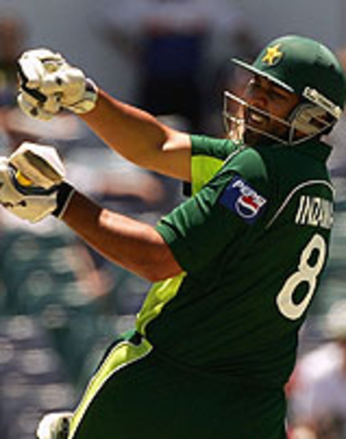 Inzamam Ul Haq Loses His Bat