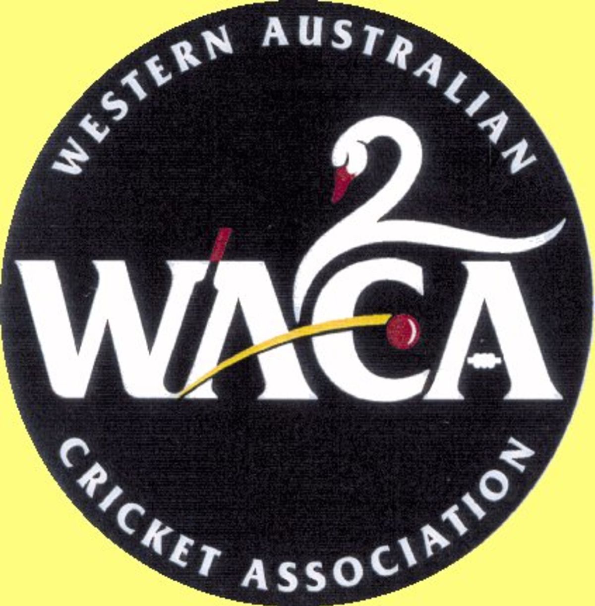 WACA graphic logo Black on yellow | ESPNcricinfo.com