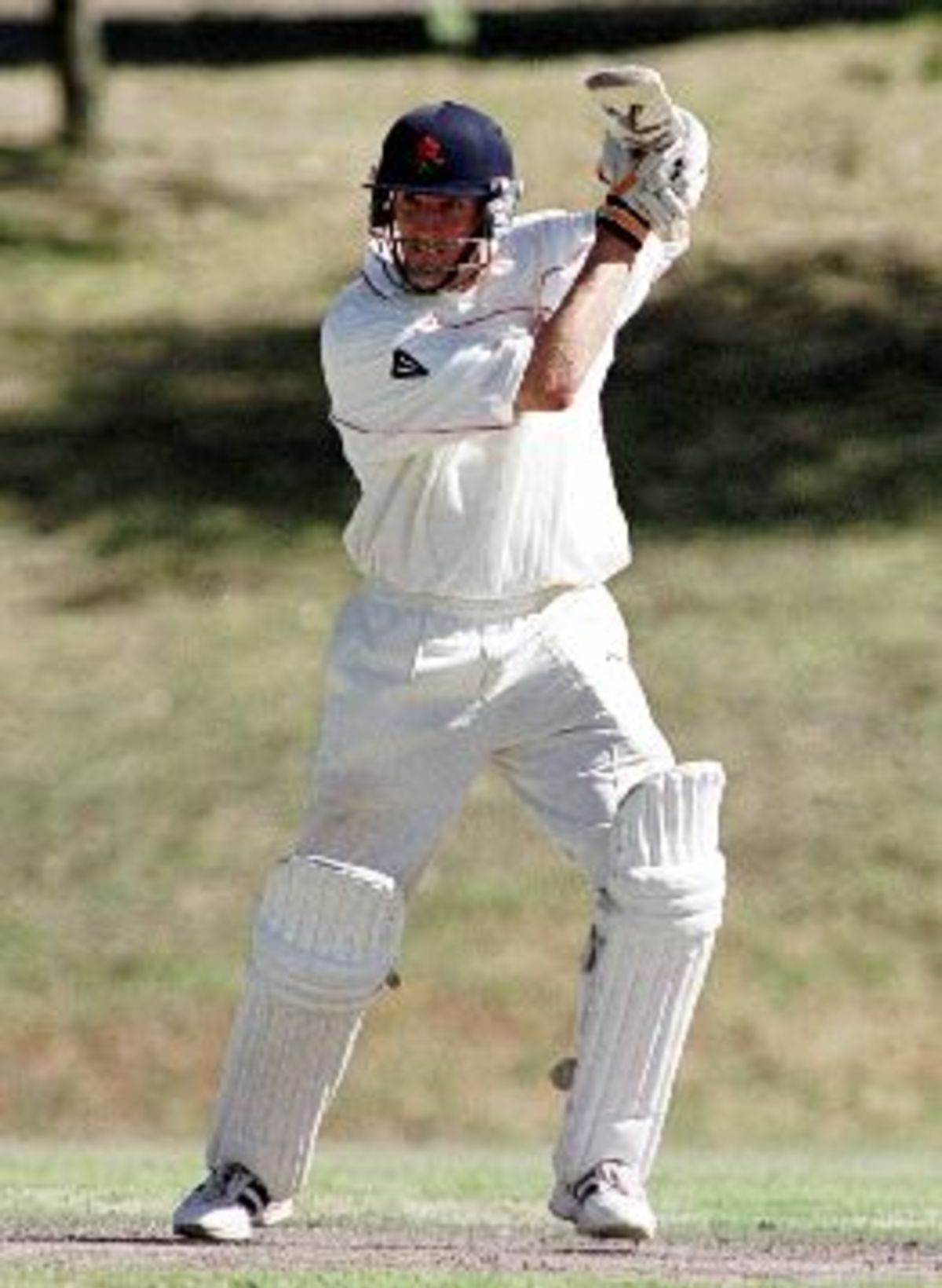 Mark Chilton lofts the ball over the close in fielder | ESPNcricinfo.com
