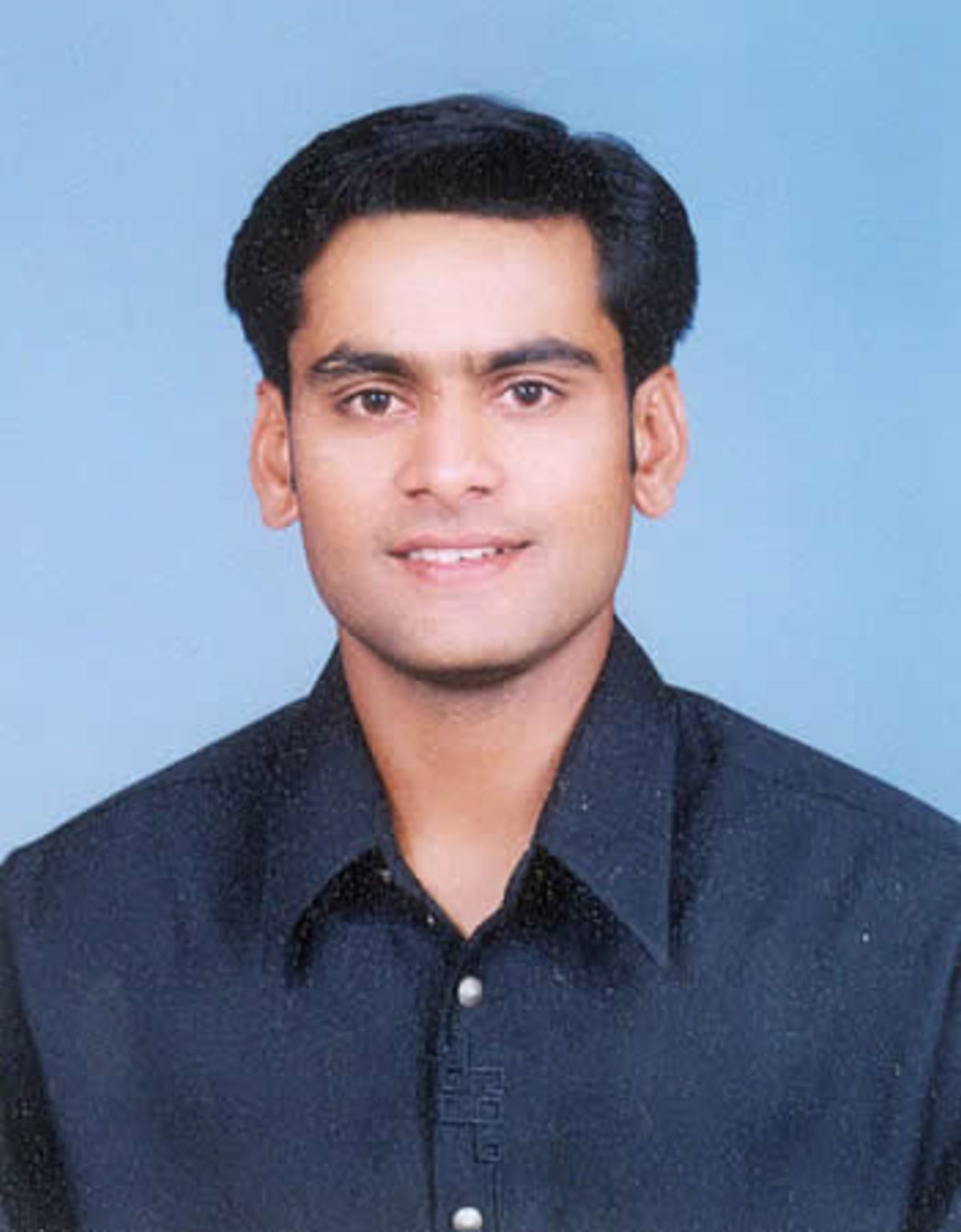 Mohammad Hafeez - another portrait 2003 | ESPNcricinfo.com