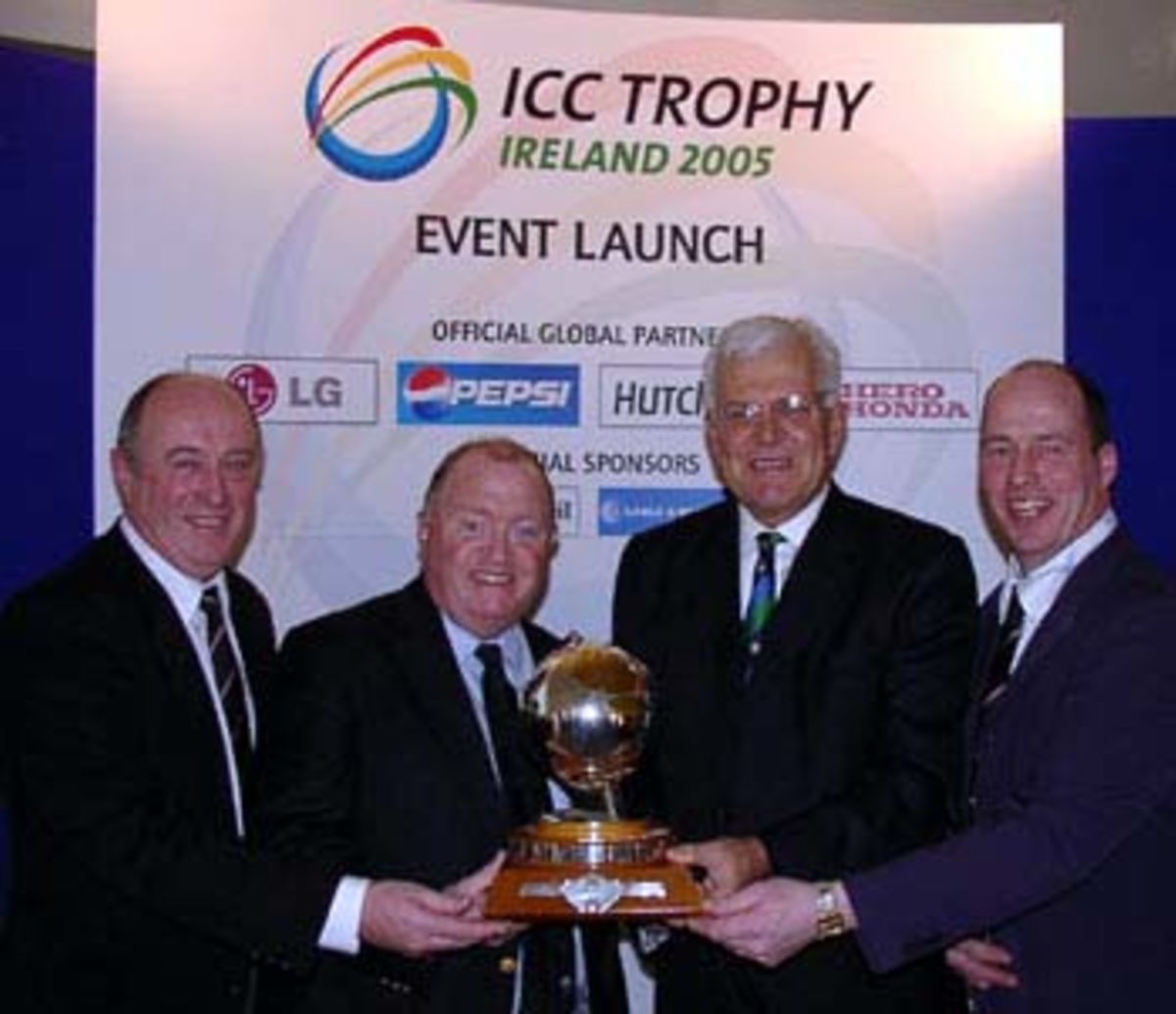 From the Left ICU Selector Ivan lapsley, ICU Chairman Joe Doherty, CEO ...