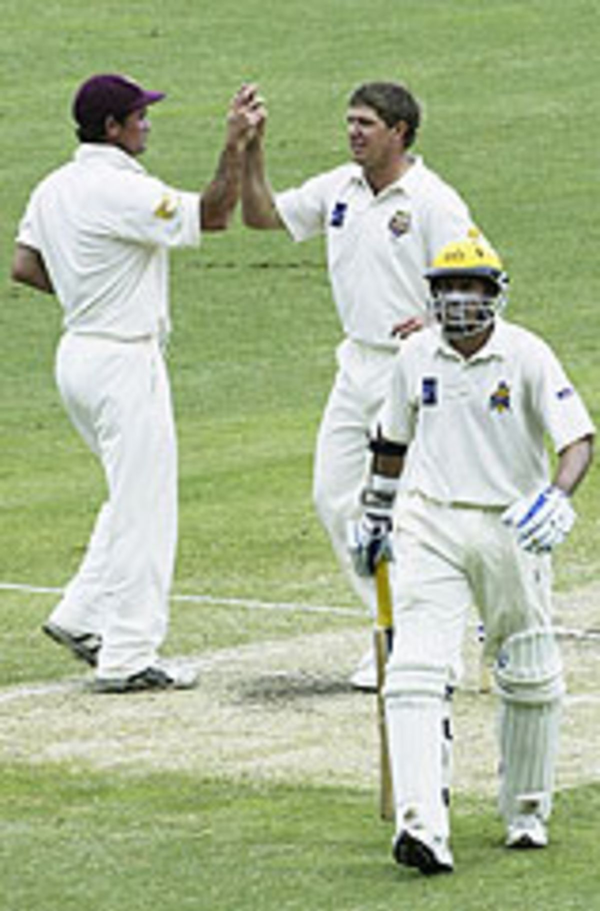 Jimmy Maher and James Hopes celebrate | ESPNcricinfo.com