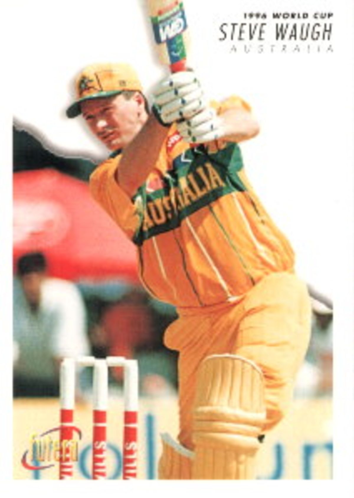 Trade card: 1996 World Cup - Steve Waugh | ESPNcricinfo.com
