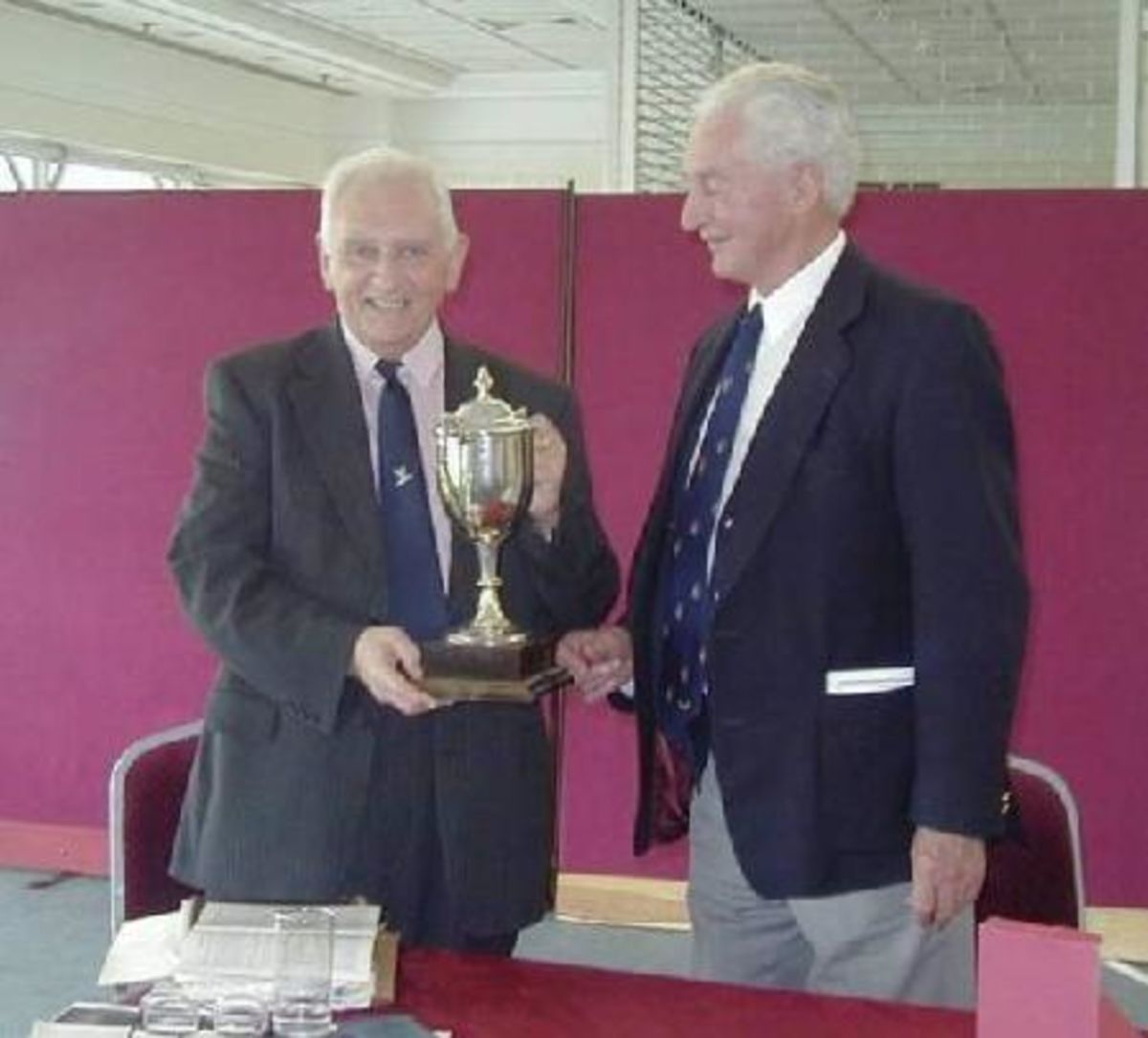 Brian Croudy and Reg Simpson | ESPNcricinfo.com