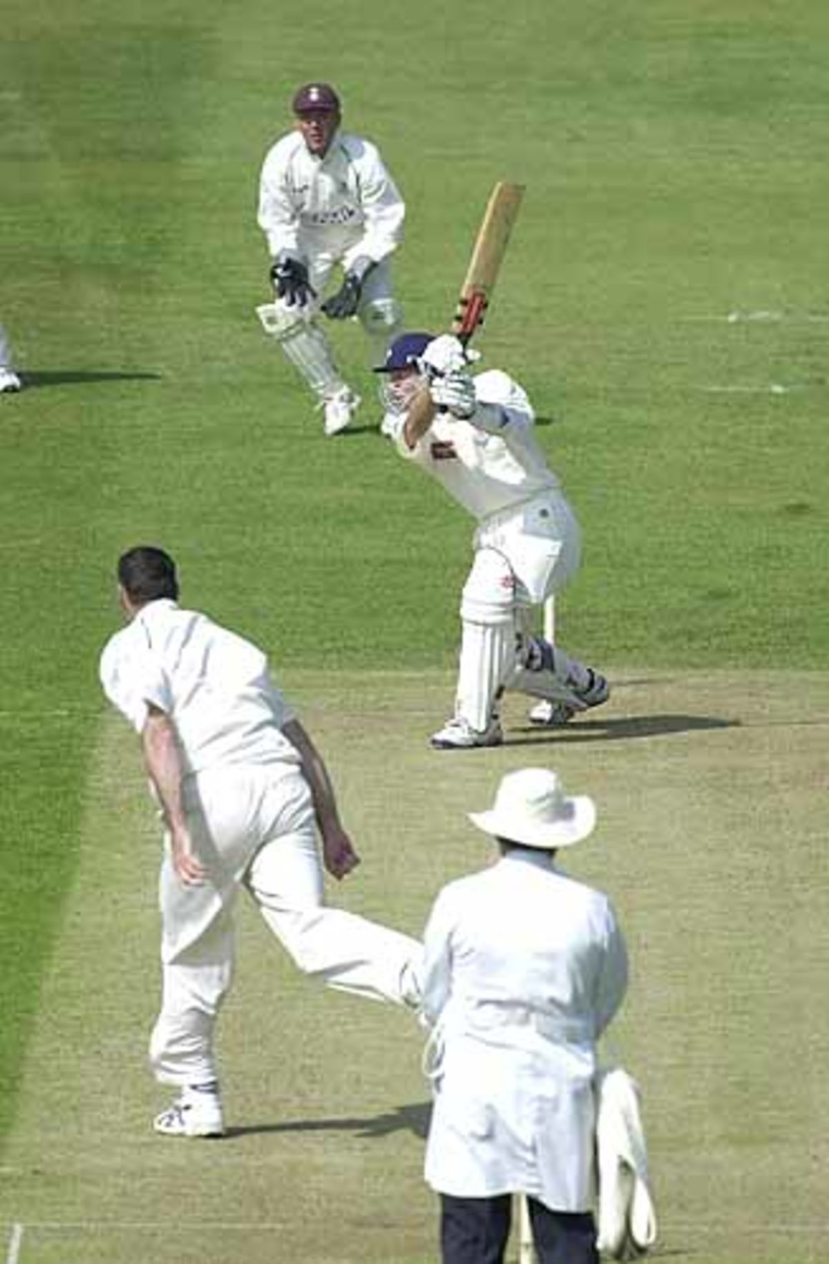 Tudor and Shahid celebrate the end of Hamilton. | ESPNcricinfo.com