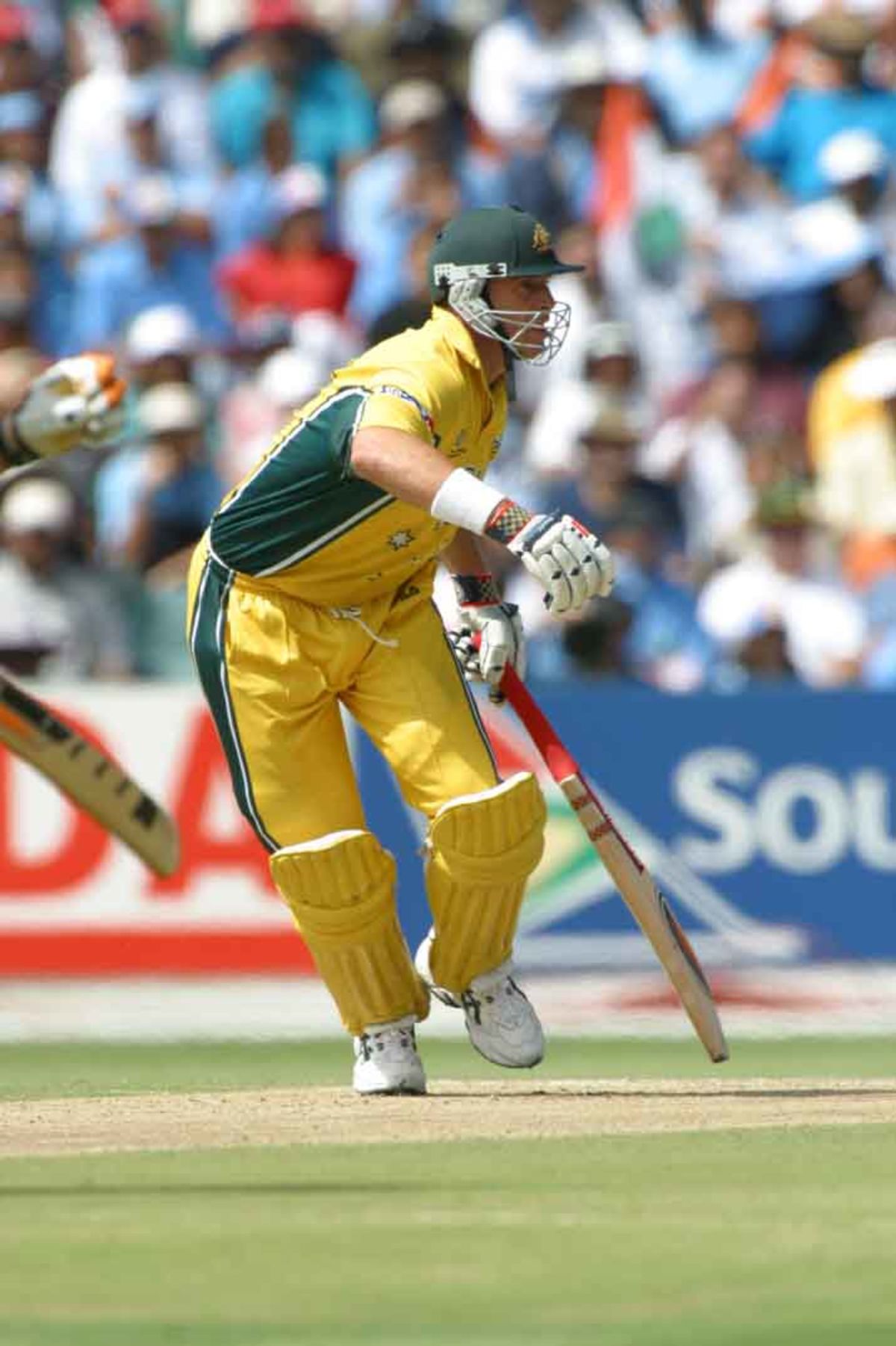 Hayden in action against India | ESPNcricinfo.com