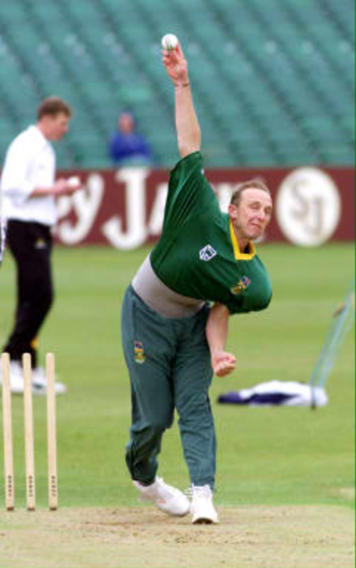 Mark Boucher and Allan Donald in light hearted mood during training at ...