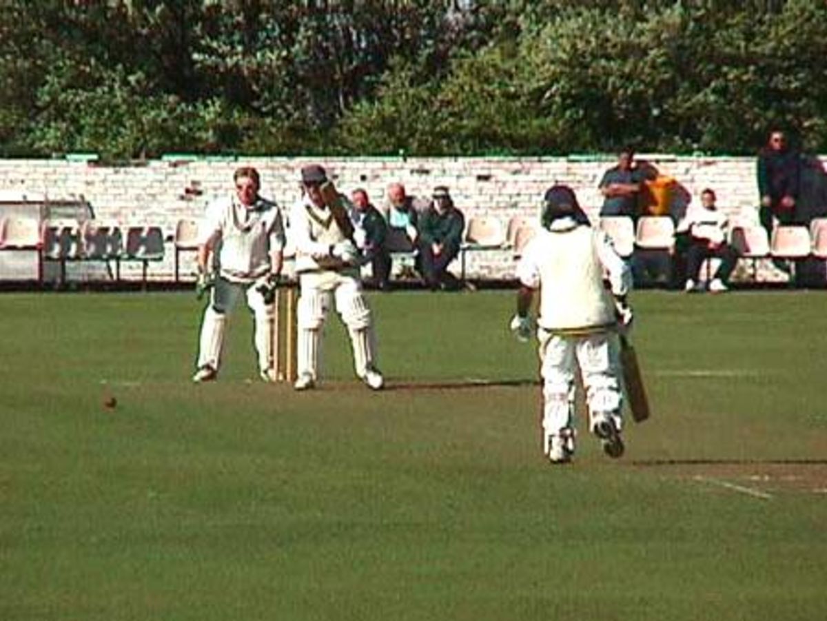 Until Wolstenholme finally trapped him | ESPNcricinfo.com