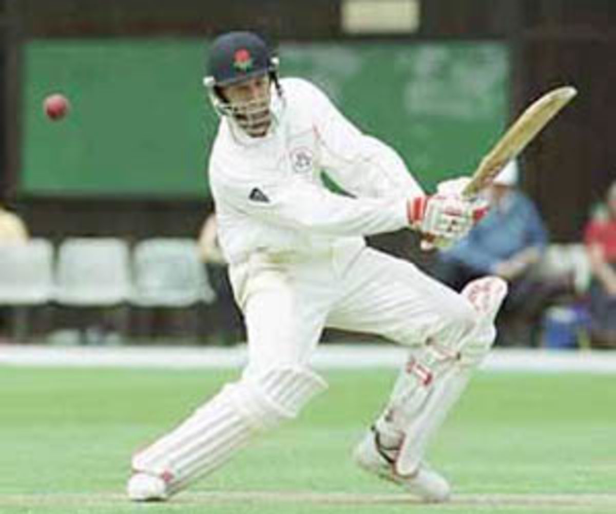John Crawley cuts the ball | ESPNcricinfo.com