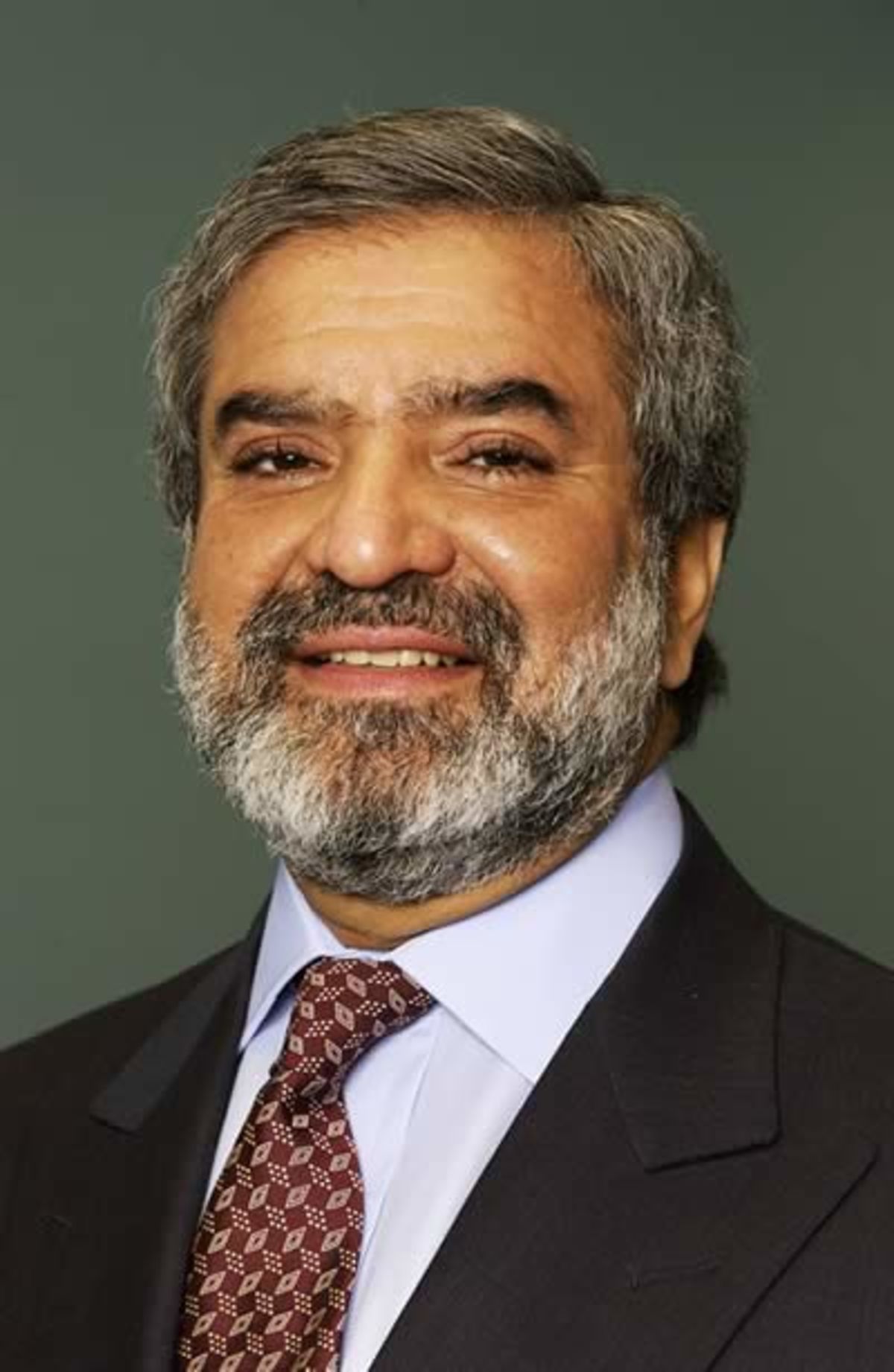 A portrait of Ehsan Mani who takes over as ICC President in June 2003 ...