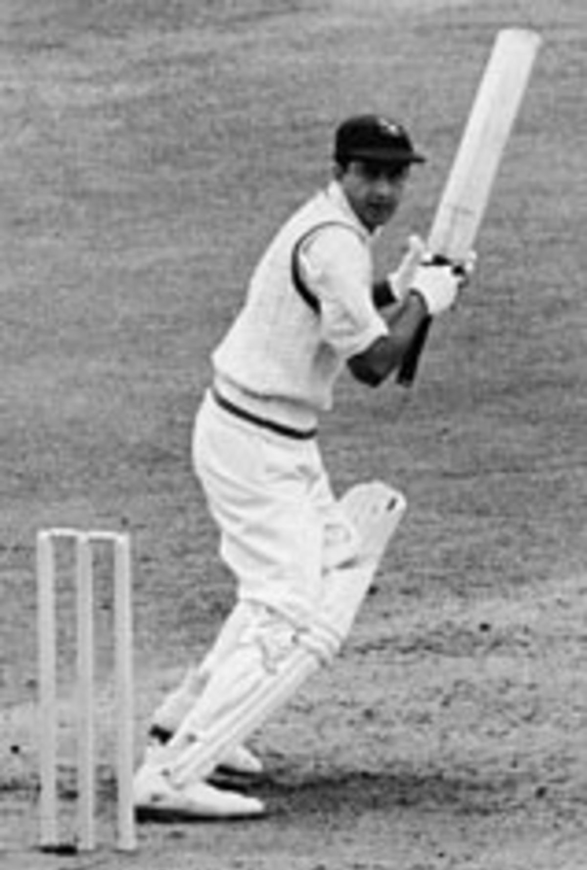 Fazal Mahmood batting in the Trent Bridge Test | ESPNcricinfo.com