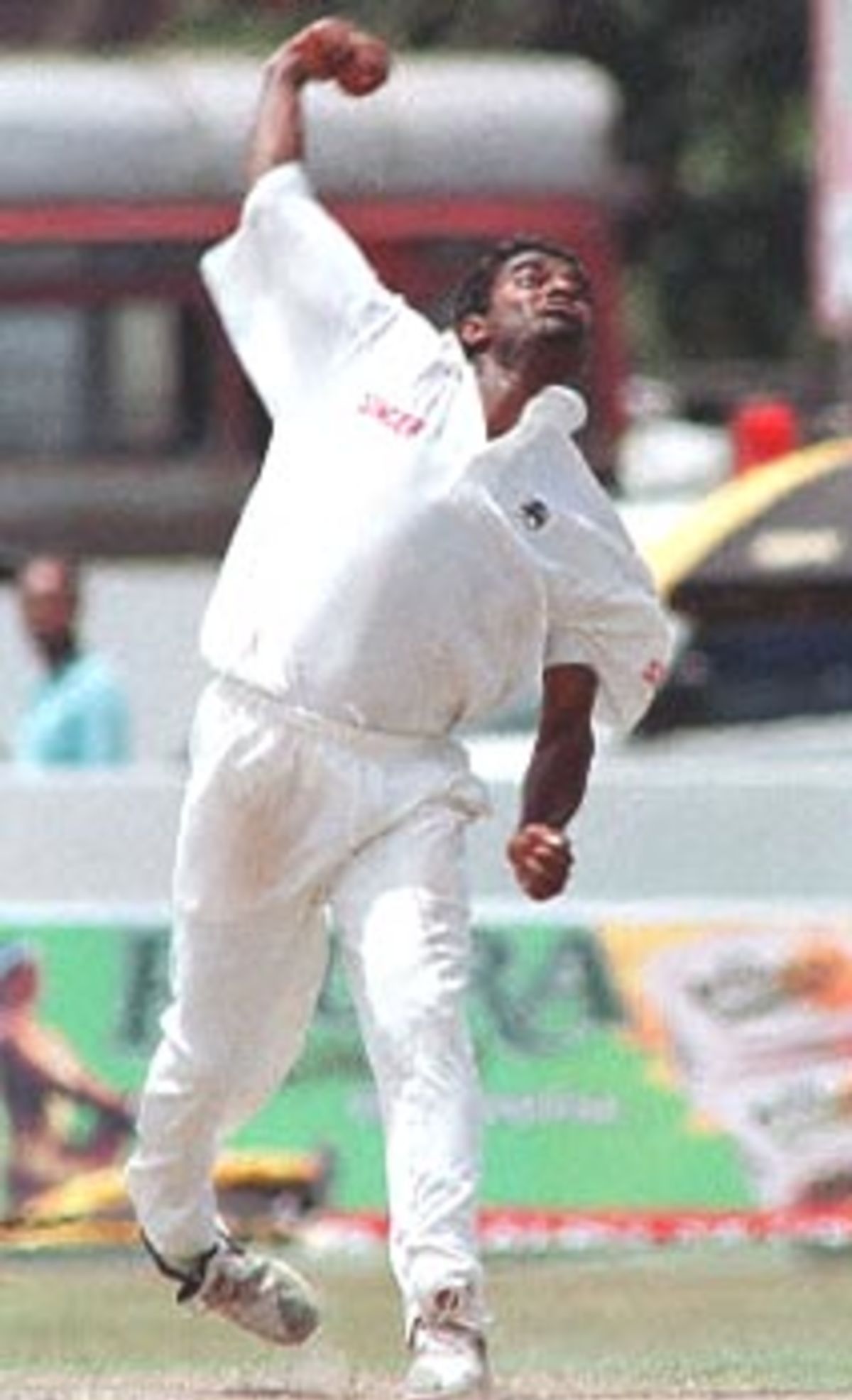 Muralitharan in action against South Africa | ESPNcricinfo.com