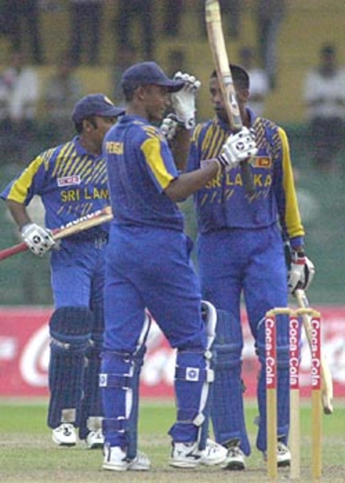 Adam Parore heaves across the line as Kalu looks on | ESPNcricinfo.com