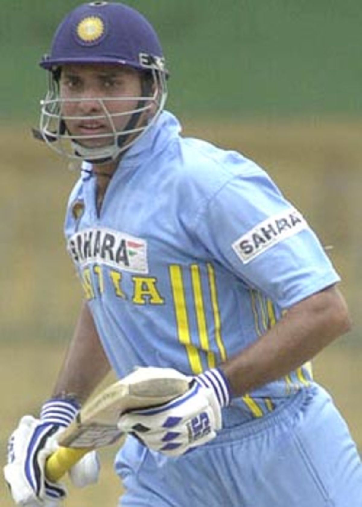 Hemang Badani slices the ball through the off side in the course of his ...