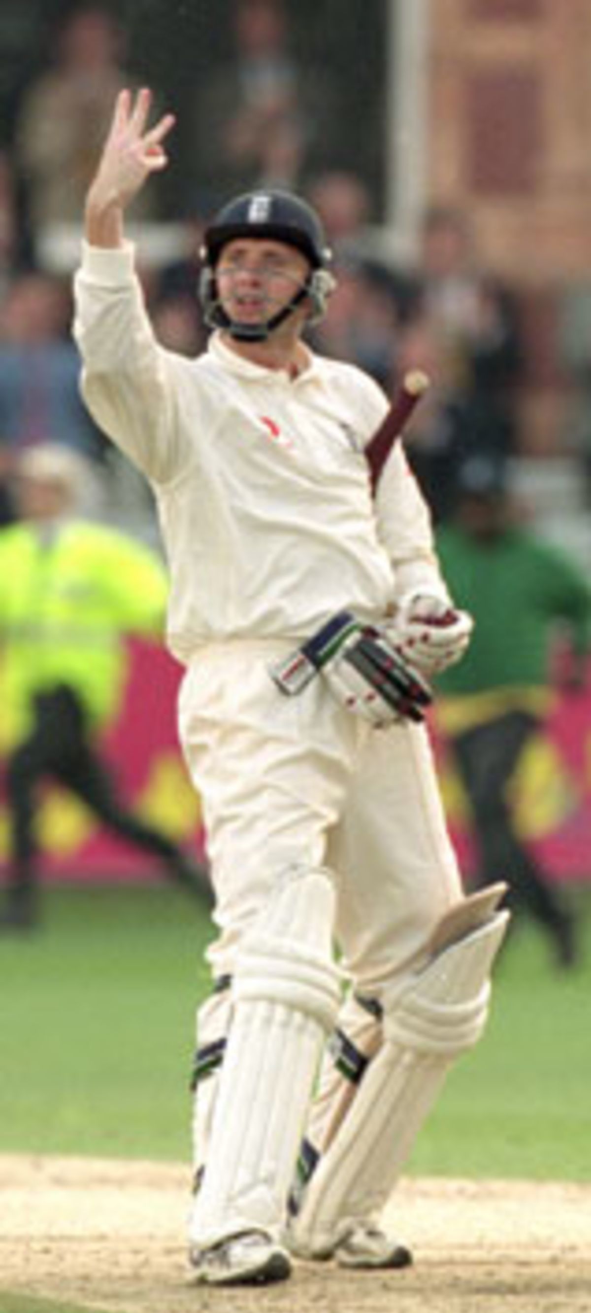 Dominic Cork celebrates England's win | ESPNcricinfo.com