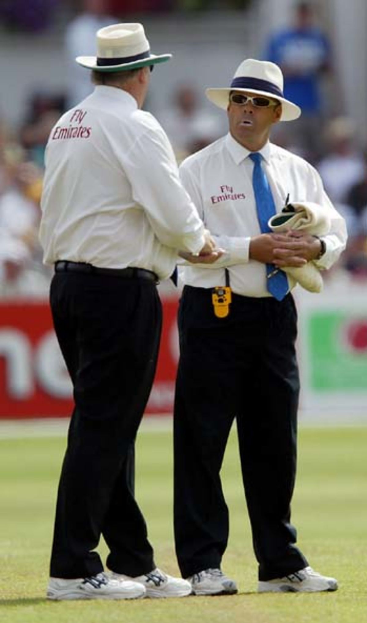 Emirates Elite Panel Umpires Darryl Harper and Darrell Hair ...