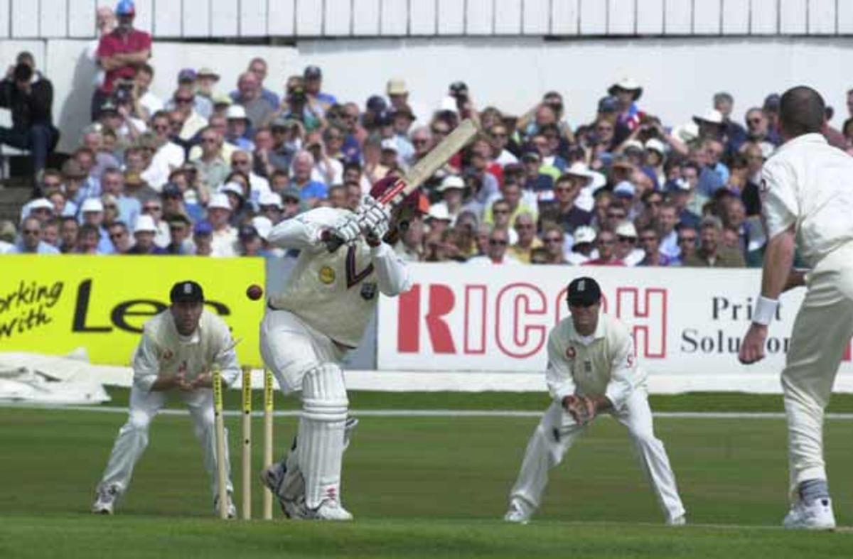 Adrian Griffith makes his way back to the pavillion | ESPNcricinfo.com