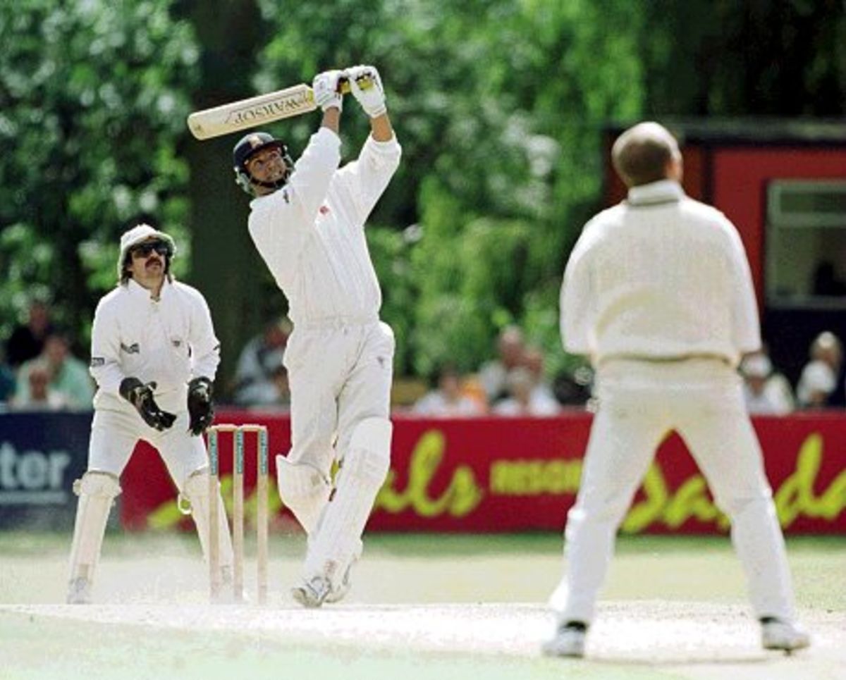 Danny Law hits a six off Jeremy Snape | ESPNcricinfo.com Danny Law hits a six off Jeremy Snape | ESPNcricinfo.com