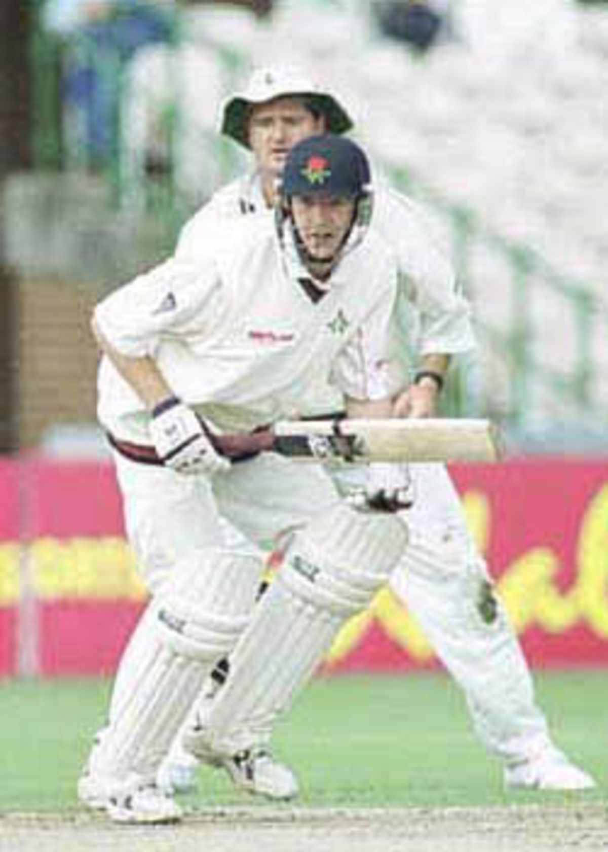 Chris Schofield takes of for a quick single | ESPNcricinfo.com