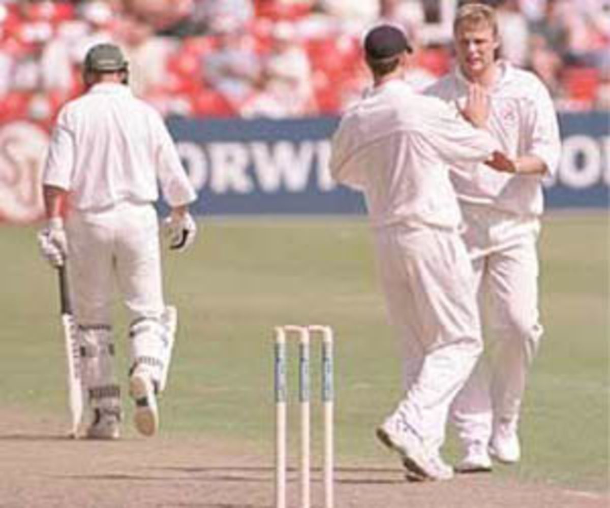 Sourav Ganguly catches out Dakin off Chris Schofield | ESPNcricinfo.com